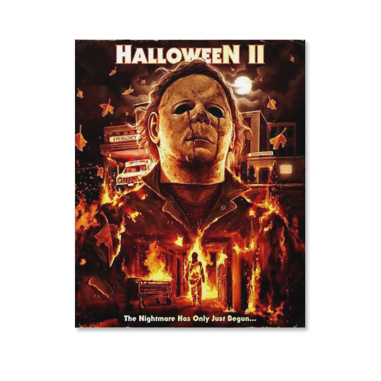 Halloween Michael Myers Poster Decorative Painting Canvas Wall Poster ...