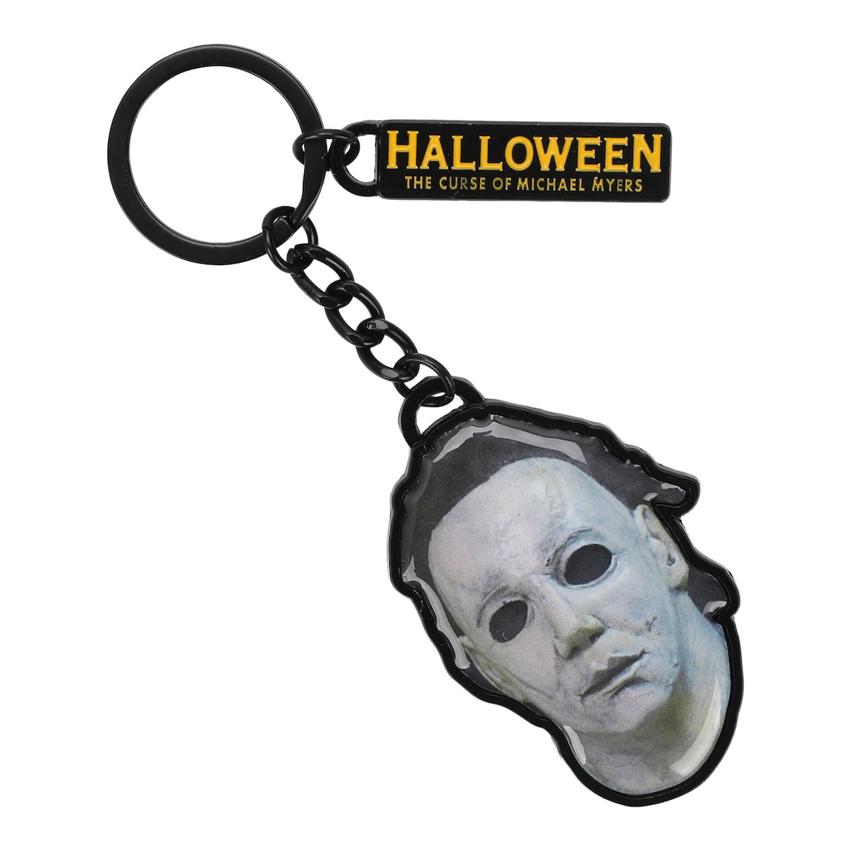 Halloween Michael Myers and Title Logo Enamel Filled Keychain - Walmart.com