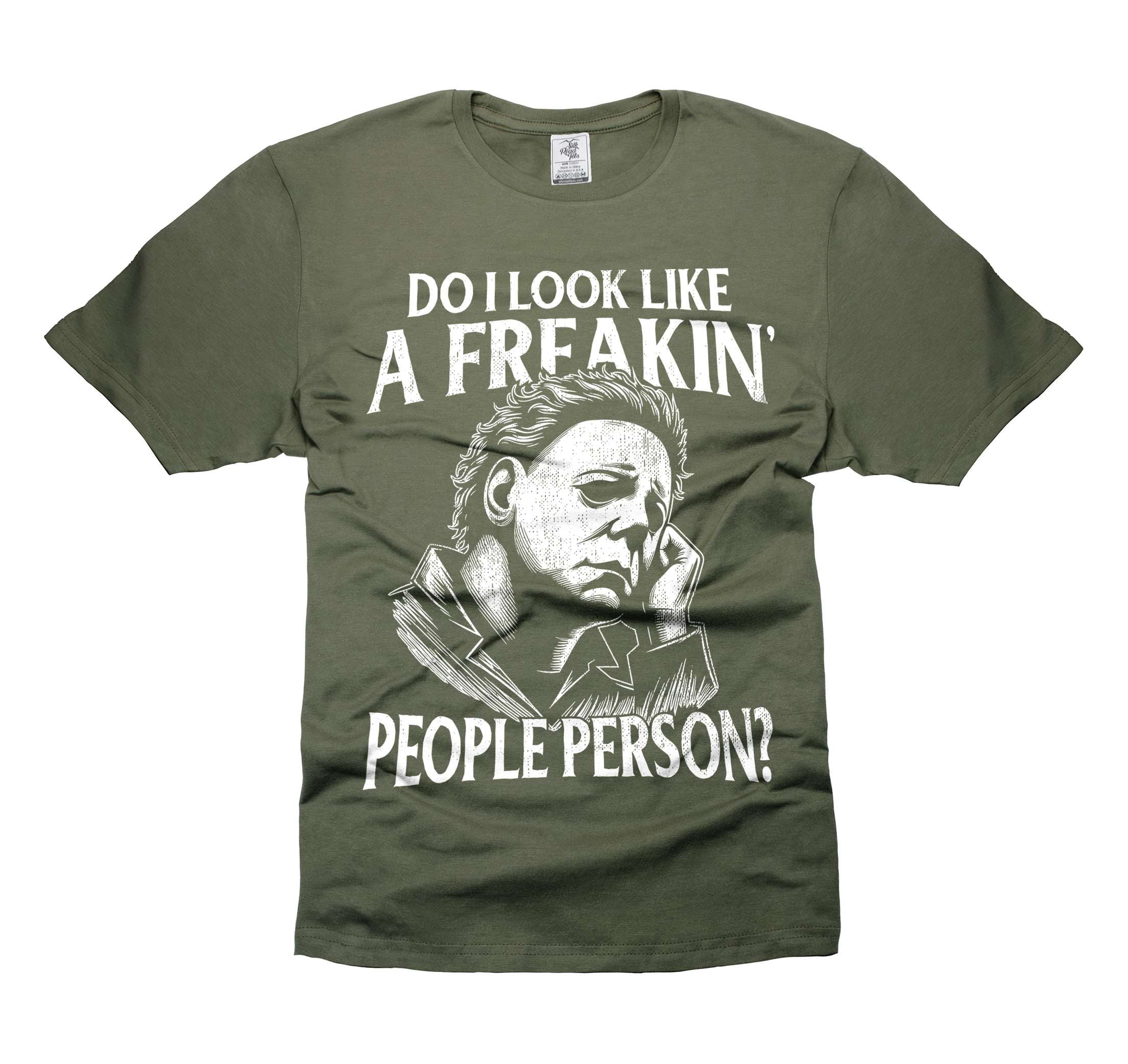 Halloween Michael Myers t-shirt Do I Look Like A Freakin People Person ...