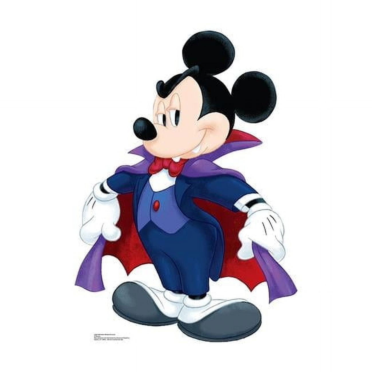Halloween Mickey Dracula - Disney Cardboard Standup - Walmart.com