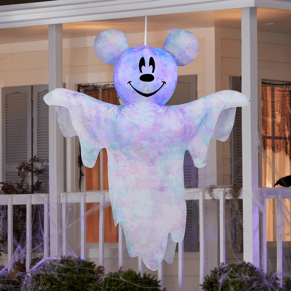 Halloween Mickey Mouse in Shibori Tie Dye with Blinking Lights ...