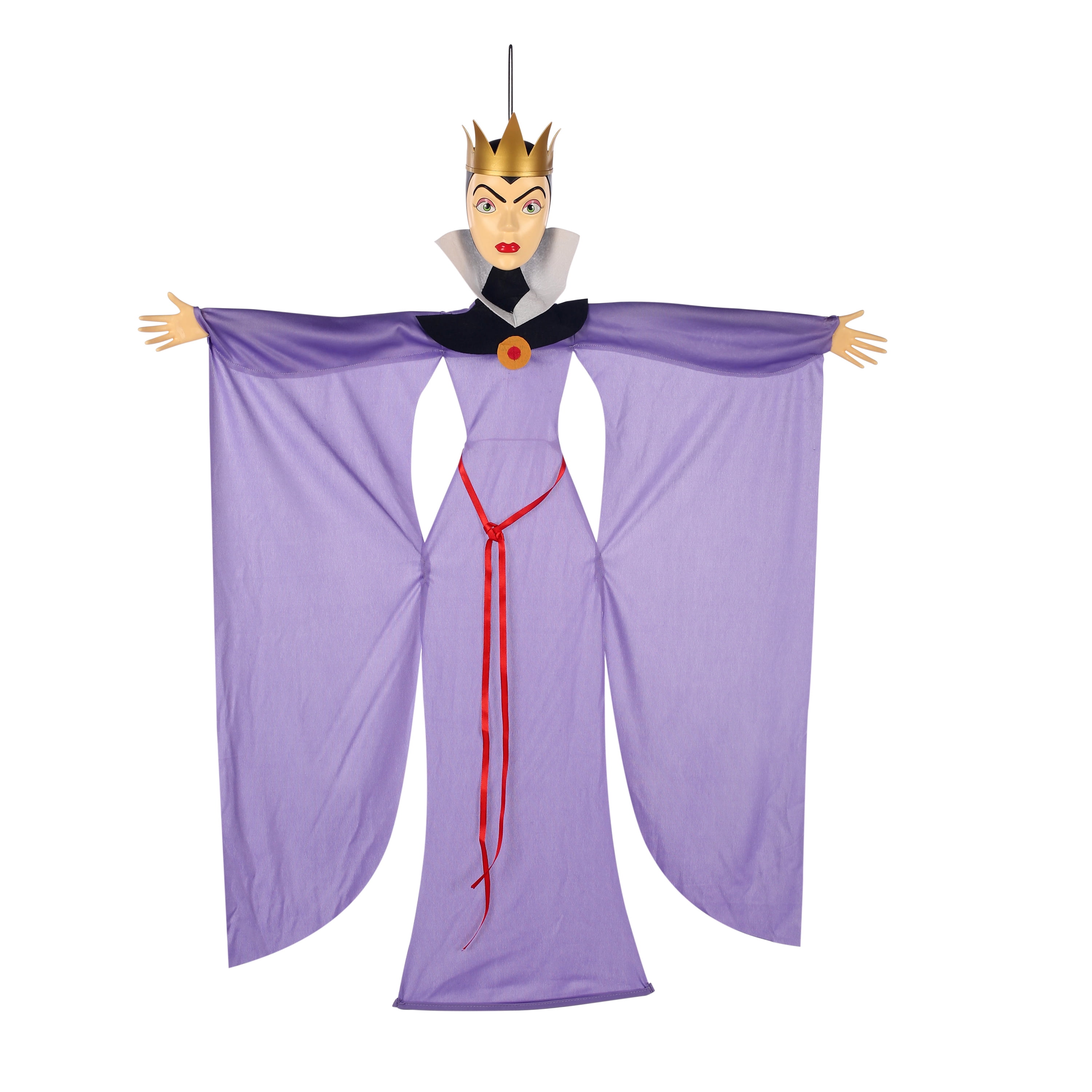 Halloween Purple Middle Evil Queen Hanging, Decoration 36 in, by Disney ...