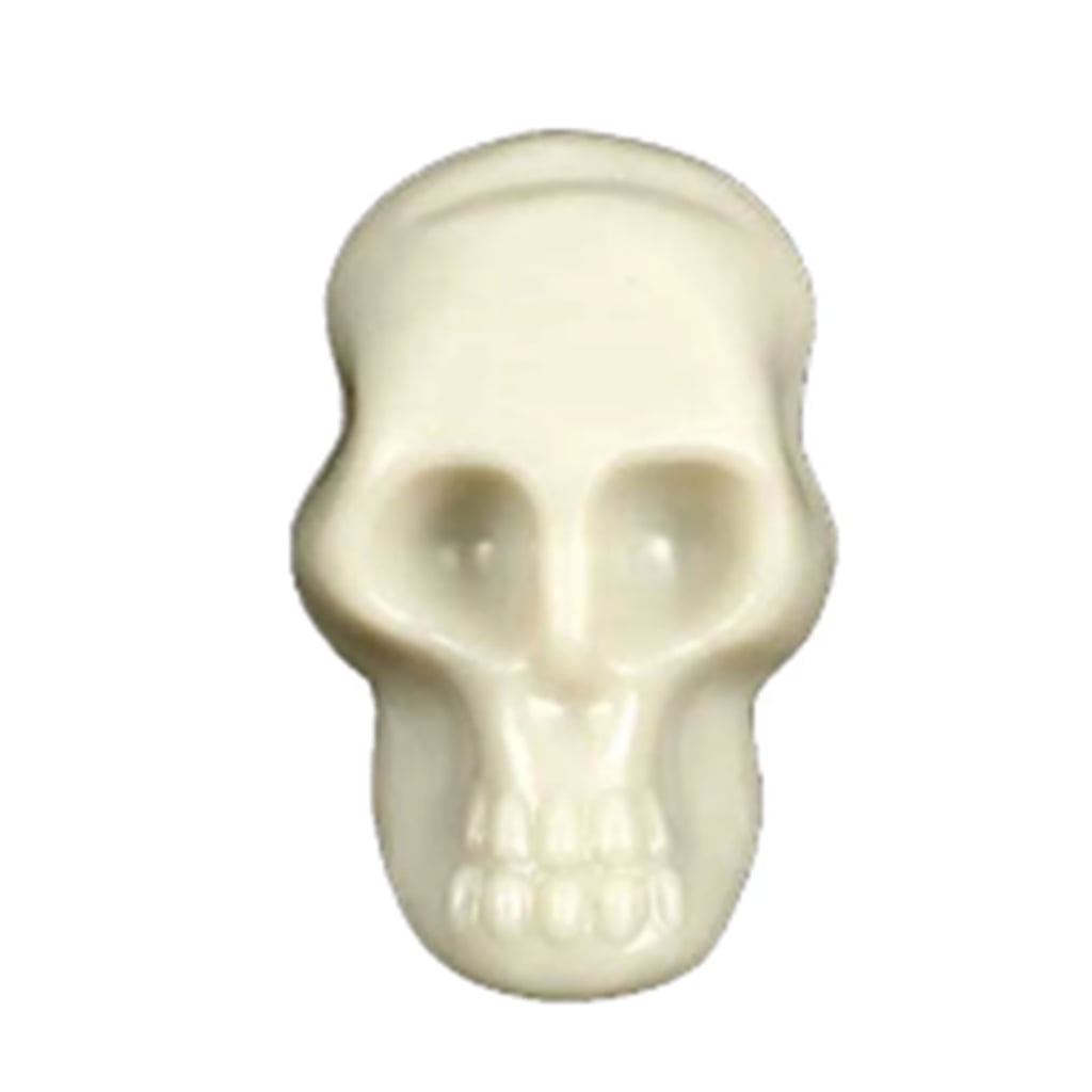 Halloween Mini Human Skulls Plastics 0.5”x0.5” Skull Heads Decorations ...