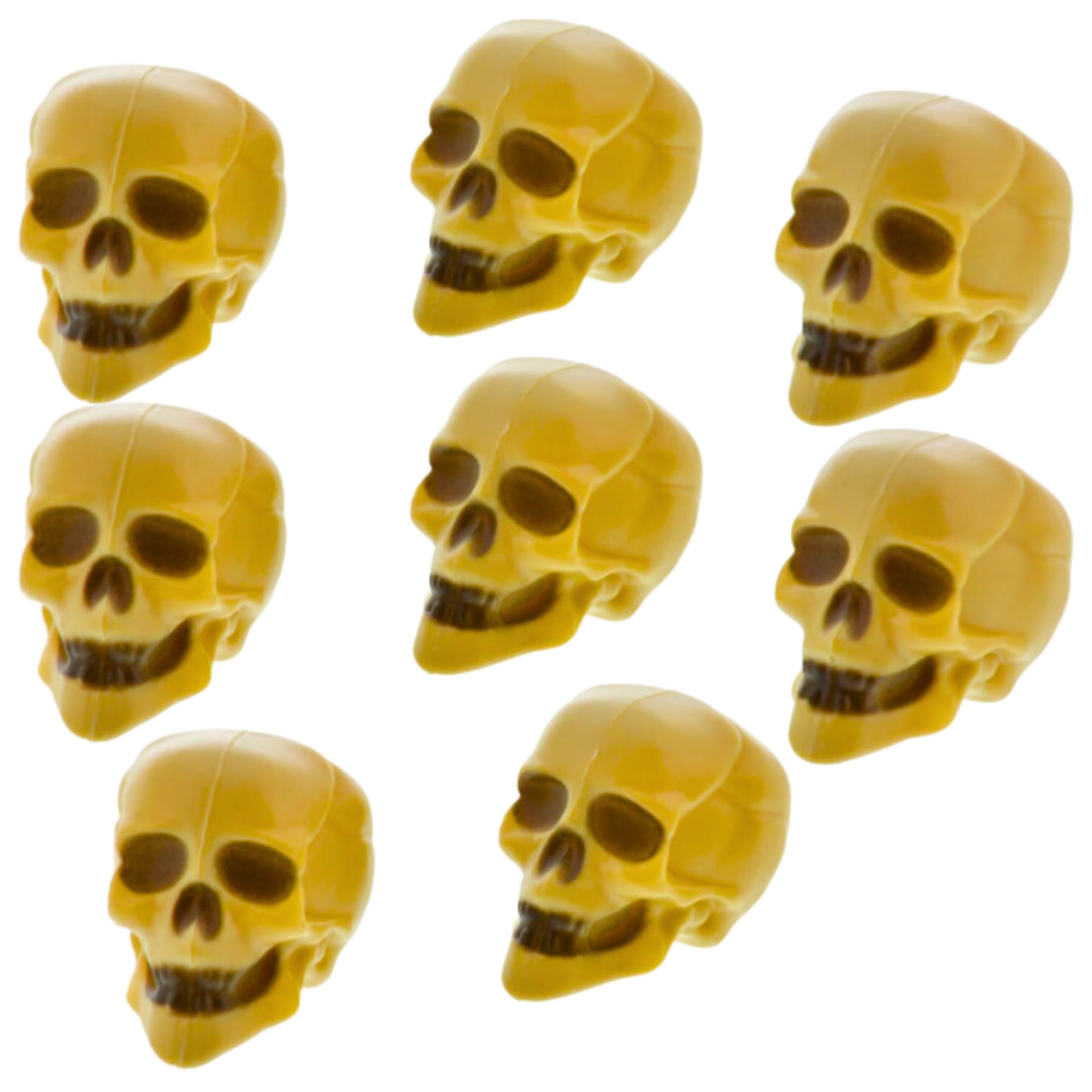 Halloween Miniature Skulls Decoration 8Cts per Bag Mini Skeleton Toy ...
