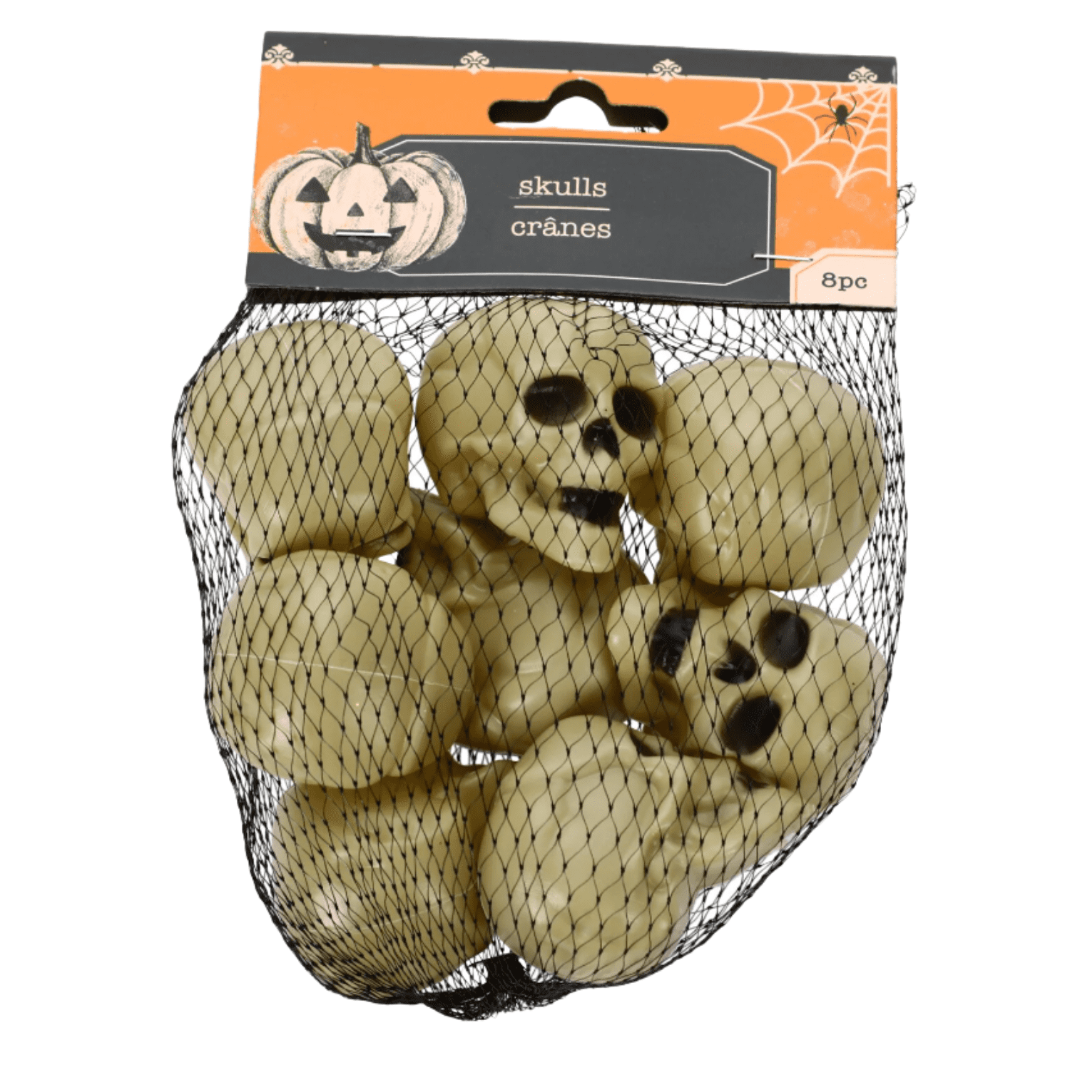 Halloween Miniature Skulls Decoration, Mini Skeleton Toy Plastic Skull ...