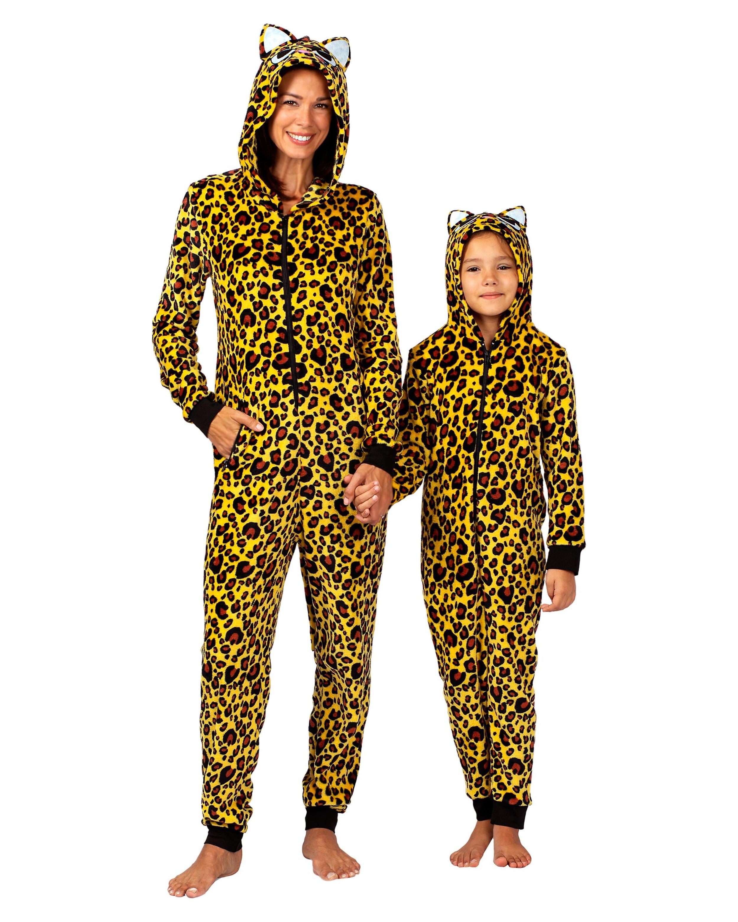 Halloween Mommy & Me Onesie Pajama Costume, Cheetah (Toddler), Size: 2T ...