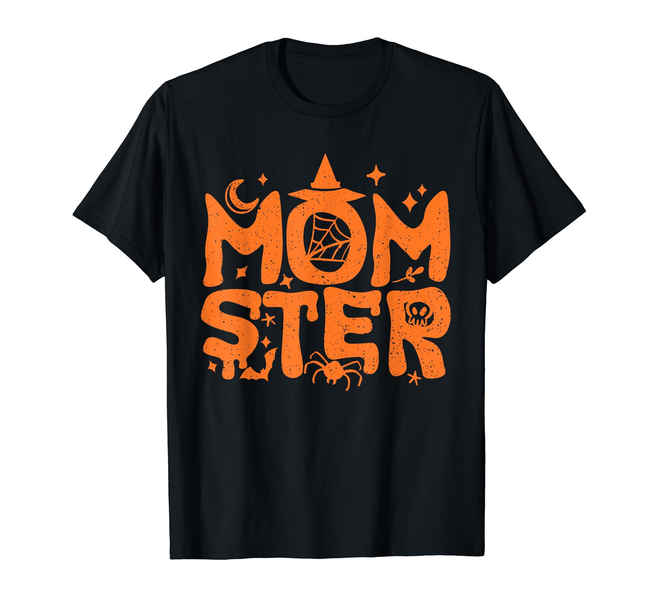 Halloween Momster Shirt Women Funny Halloween Mom Costume Crew Neck ...