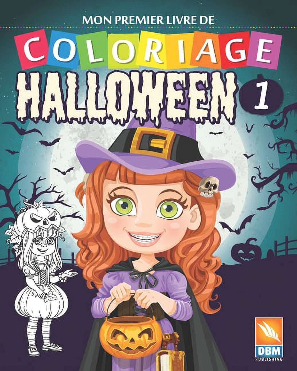 Halloween: Mon premier livre de coloriage - Halloween 1 : Livre de ...