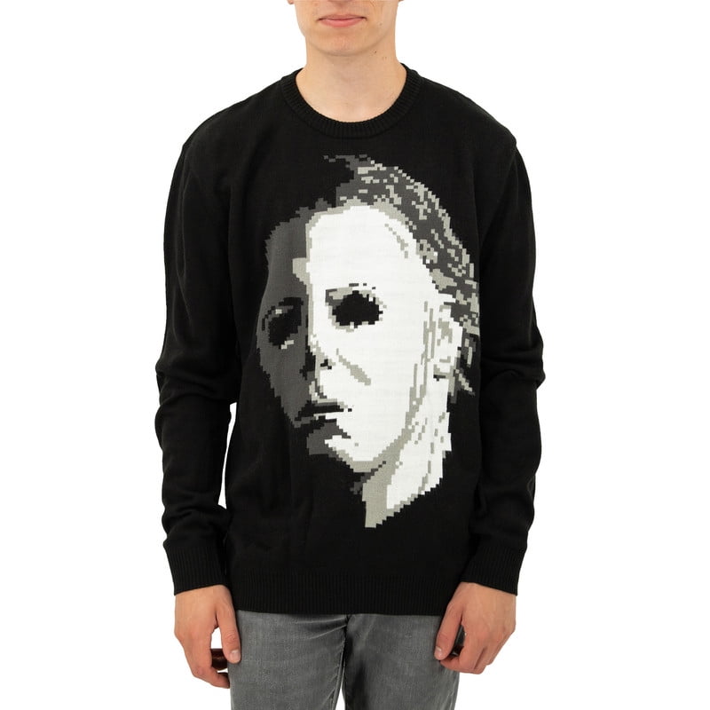 Halloween Movie Men's Premium Knit Sweater Michael Meyers John ...