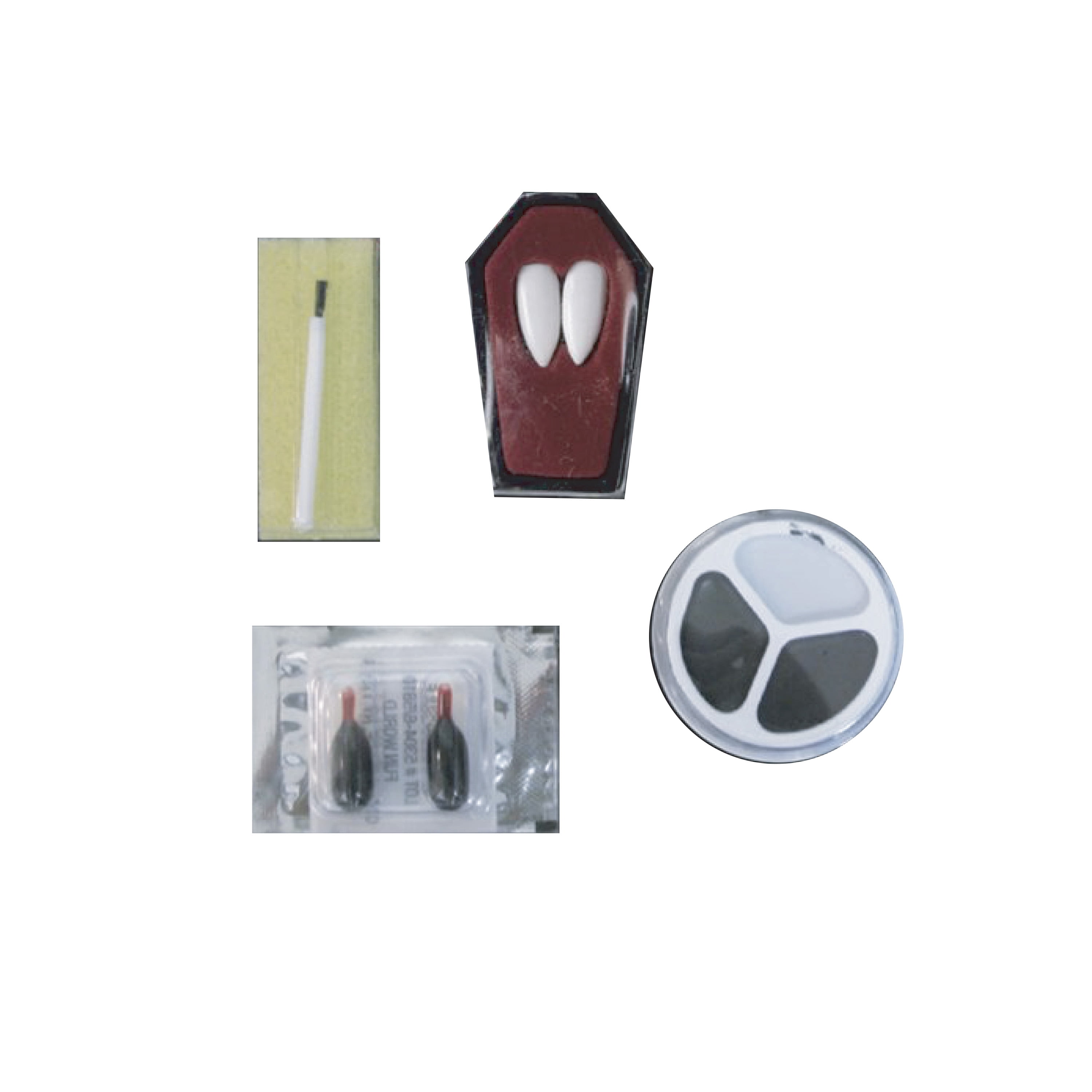 Halloween Multicolor Vampire Makeup Kit by Fun World - Walmart.com