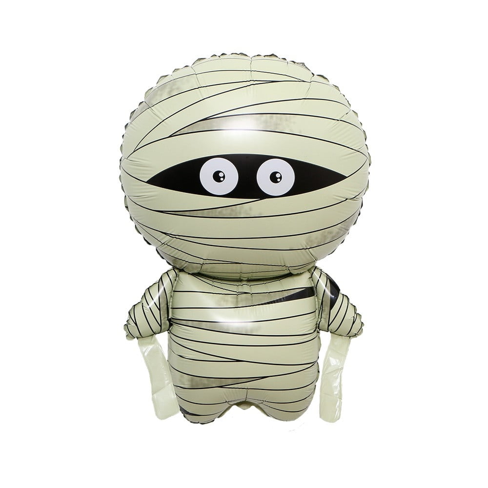 Halloween Mummy Shape Balloon Spooky Halloween Party Decorations ...