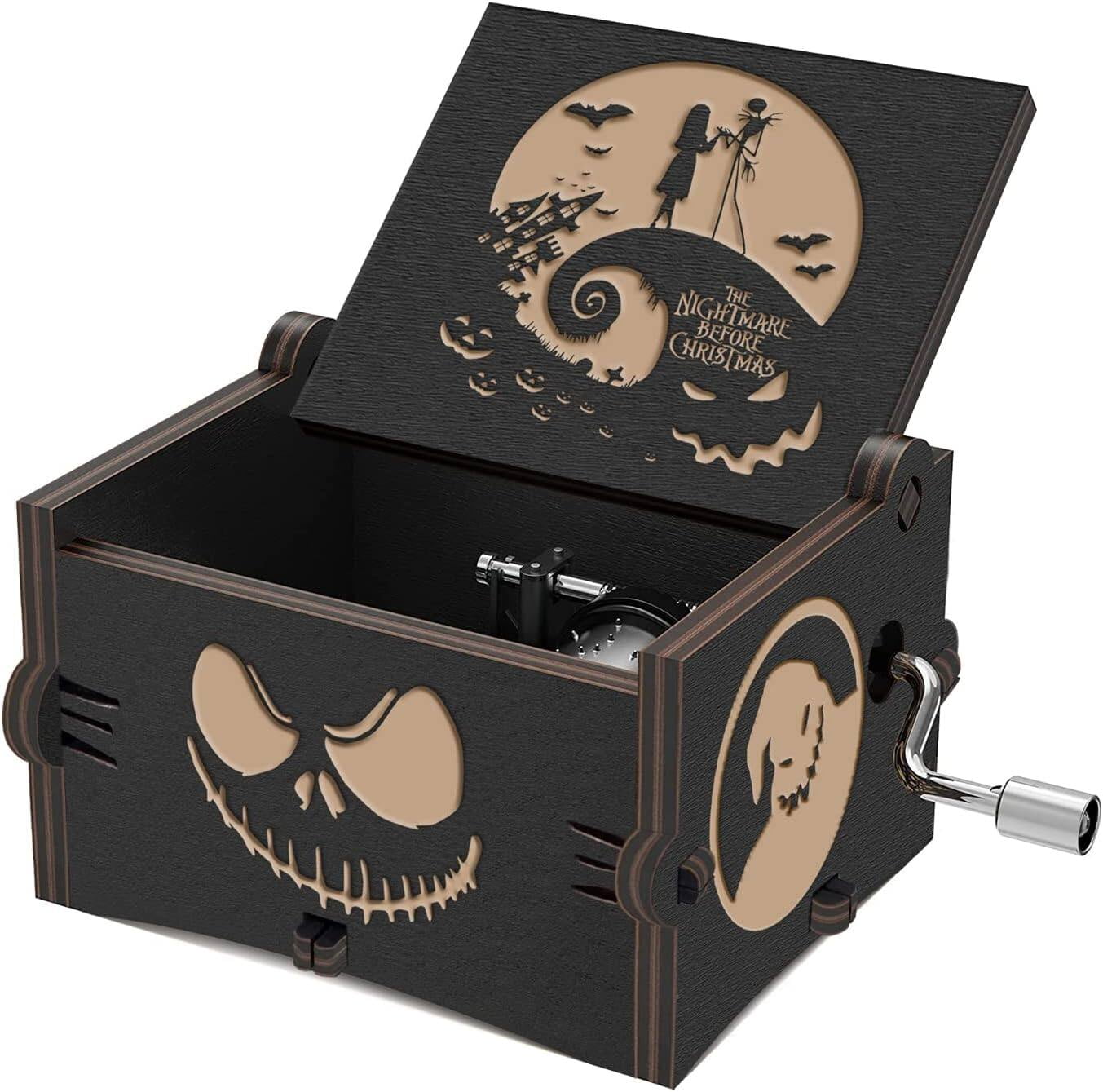 Halloween Music Box This is Halloween Wooden Engraved The Nightmare ...
