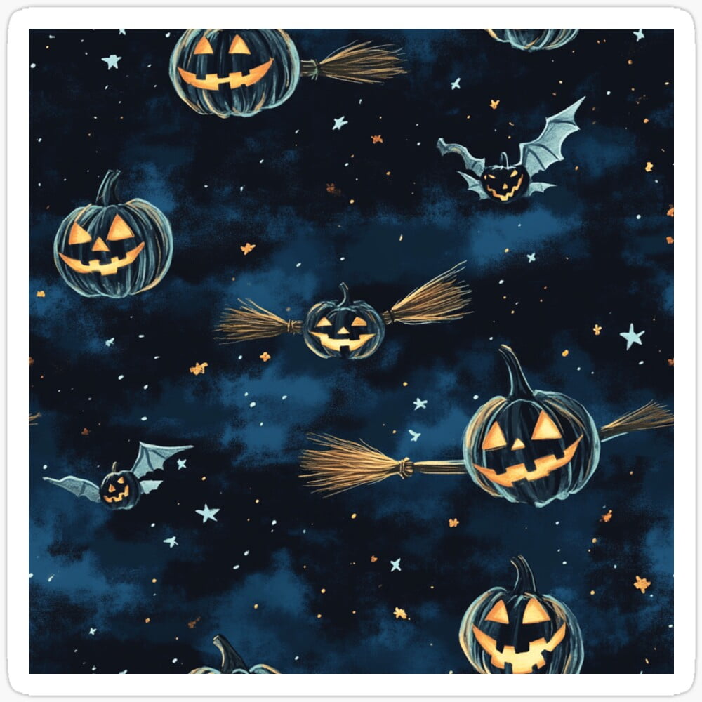 Halloween Mystery And Thrills Sticker Kir-717 - Walmart.com