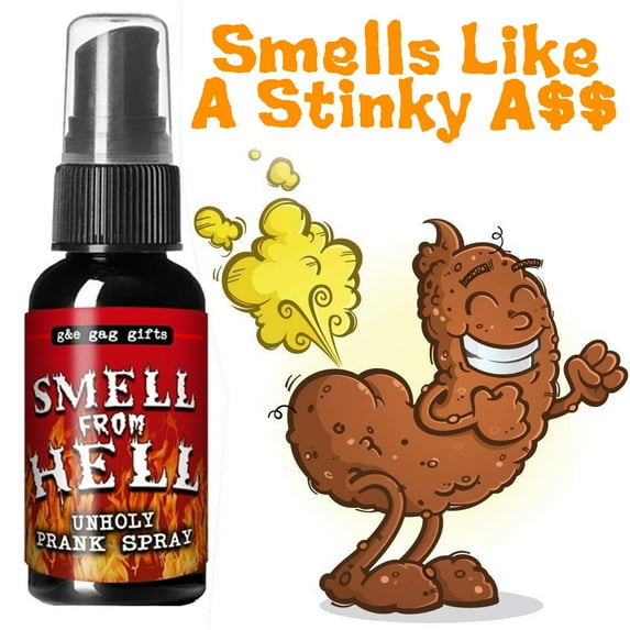 Halloween Novelties Liquid Fart Gag Prank Joke Spray Can Stink Bomb ...