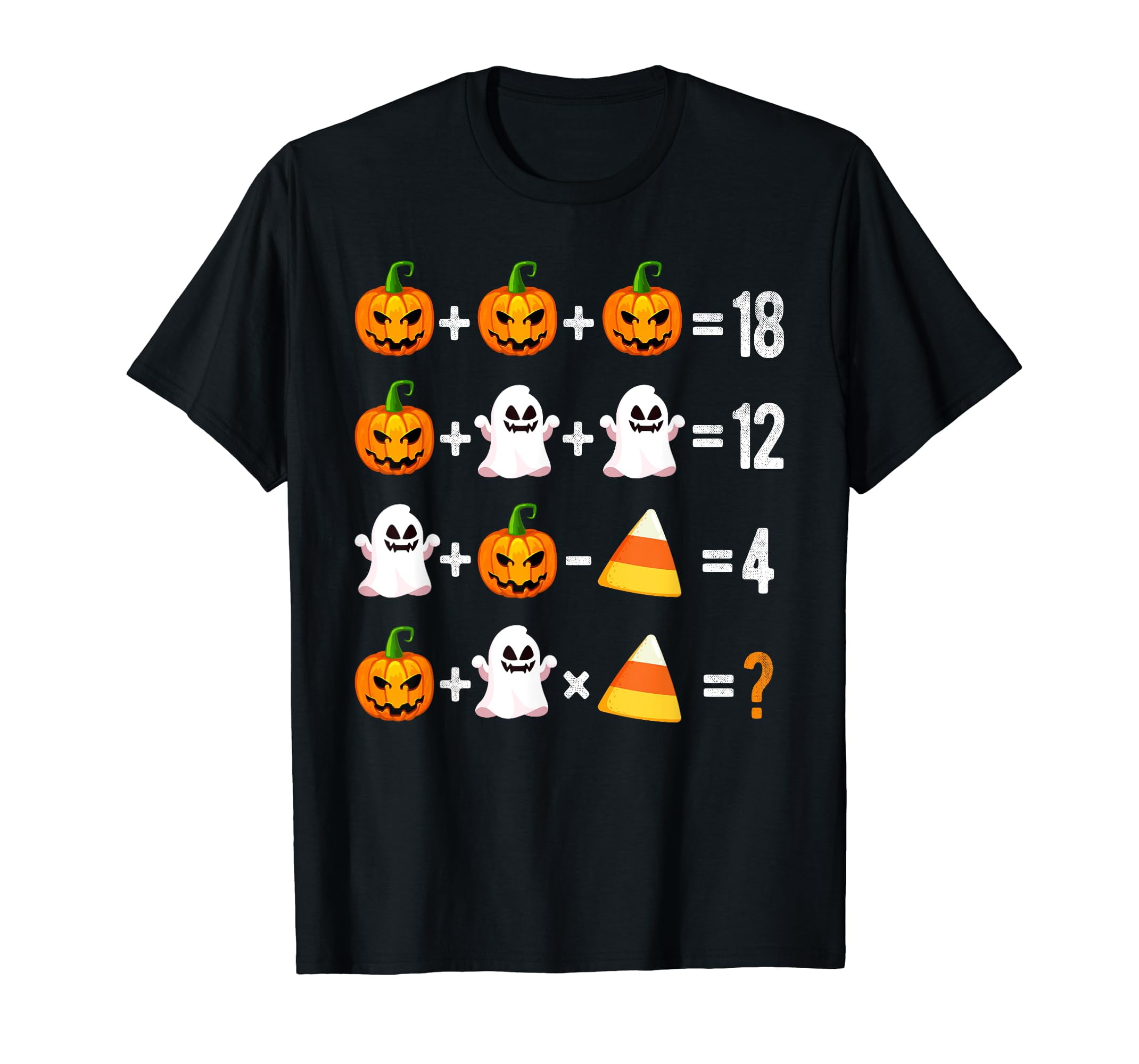 Halloween Order of Operations Math Halloween Teacher pumpkin T-Shirt ...
