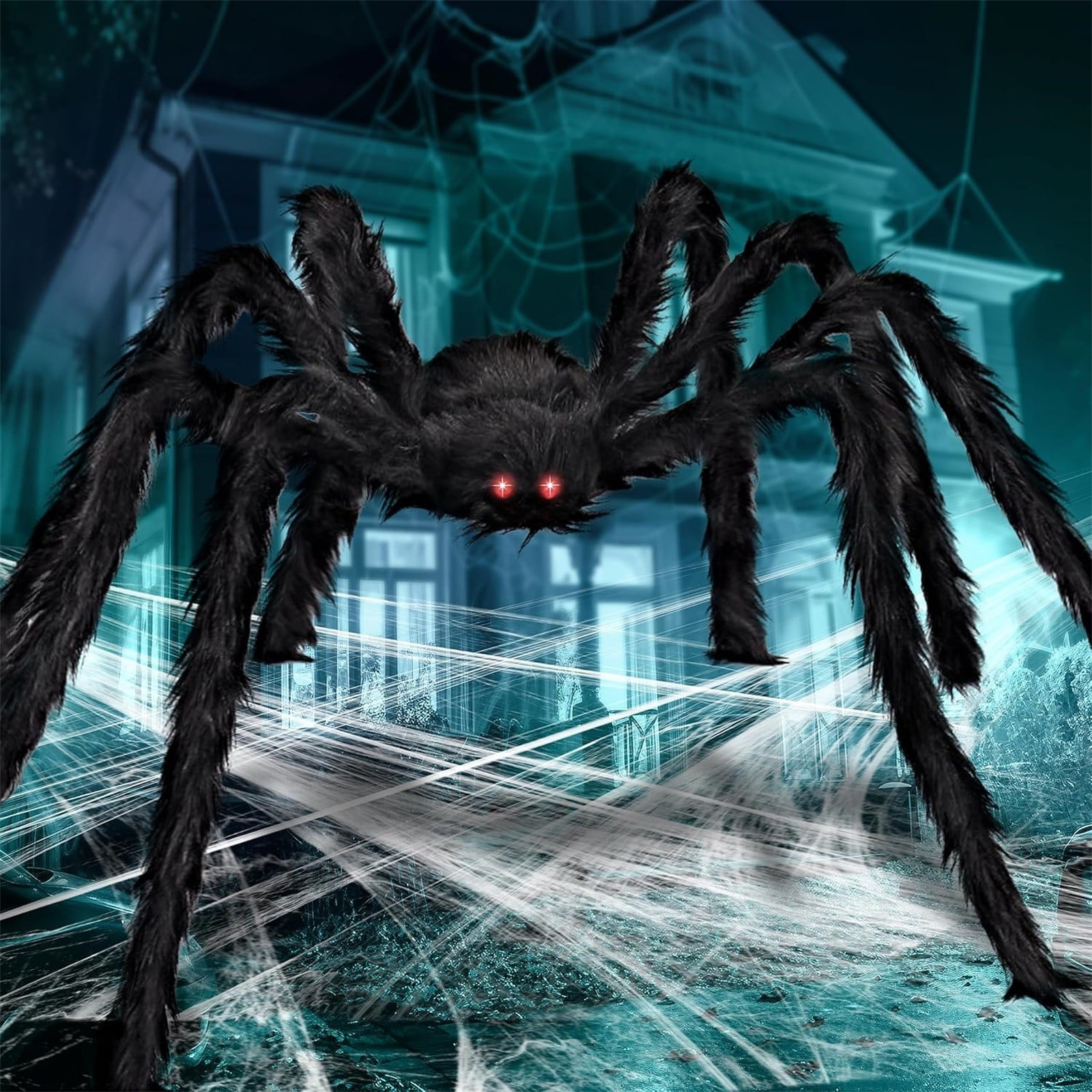 Halloween Outdoor Decorations Giant Spiders Set, Halloween Decor ...