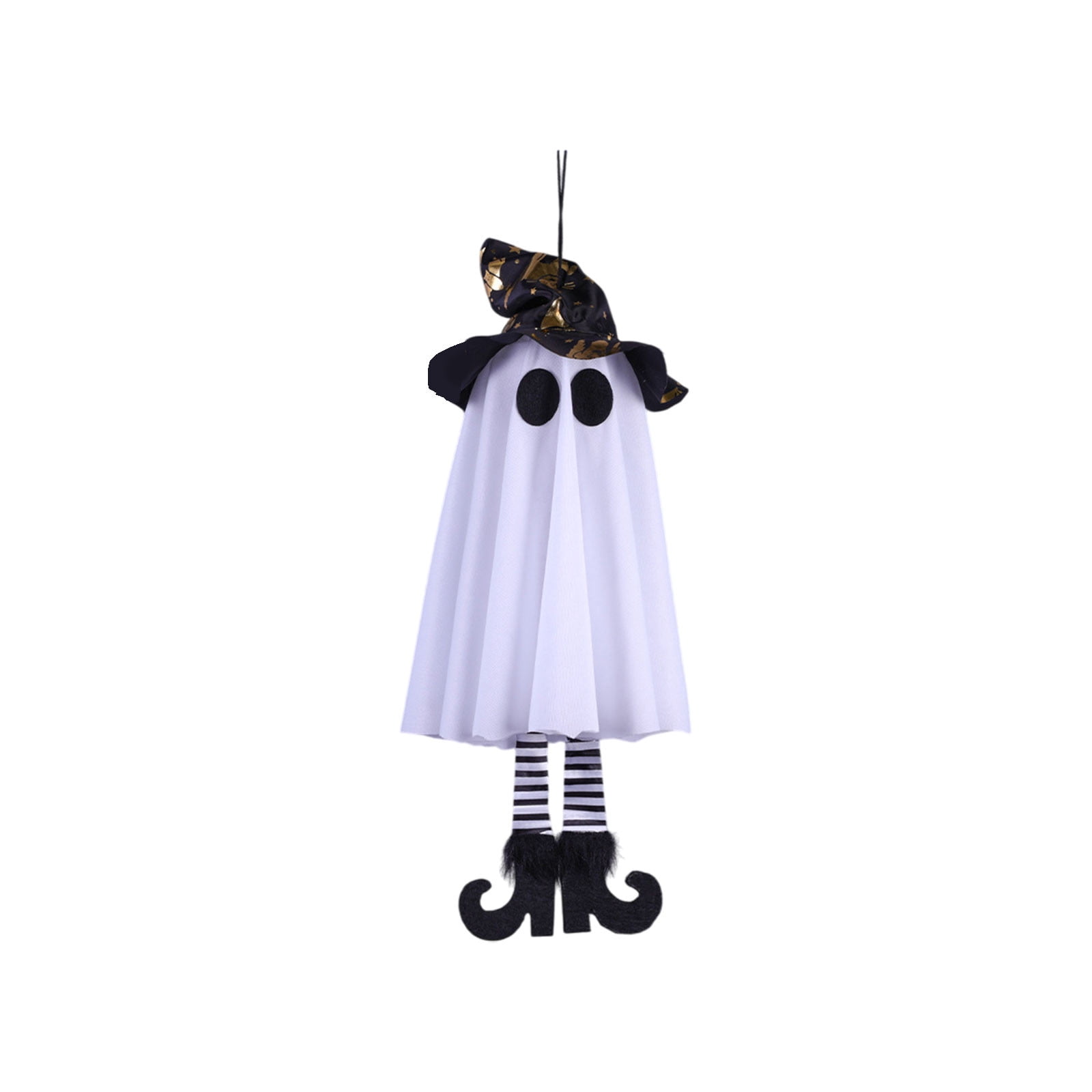 Halloween Outdoor Flying Wind-Ghost Hanging Decoration with Lights ...