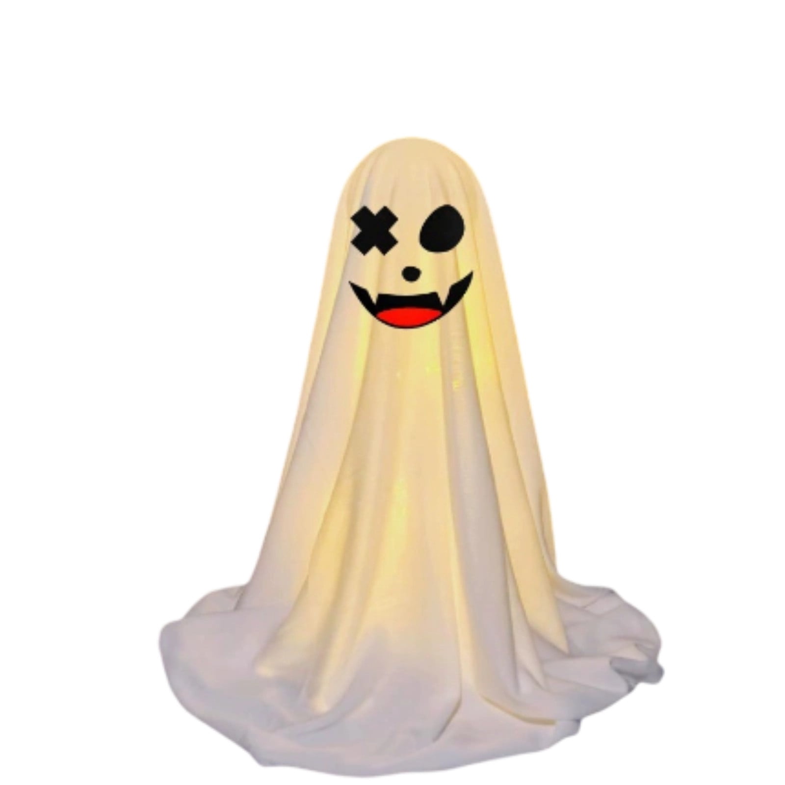 Halloween Outdoor Hanging Fabric Spirit: A fabric ghost prop designed ...