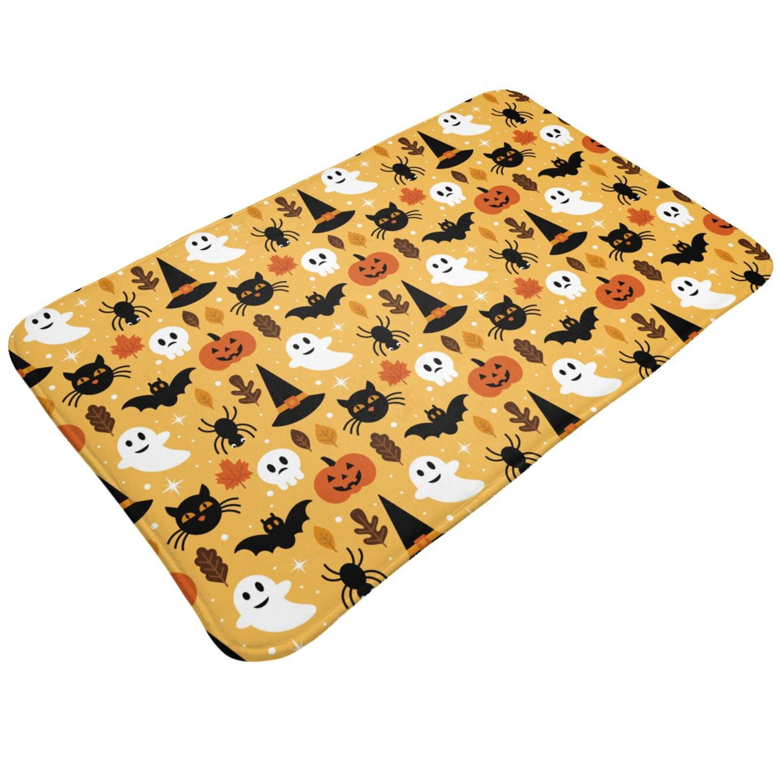 Halloween Outdoor Indoor Door Mat Halloween Ghost Pumpkin 20* 31.5in ...