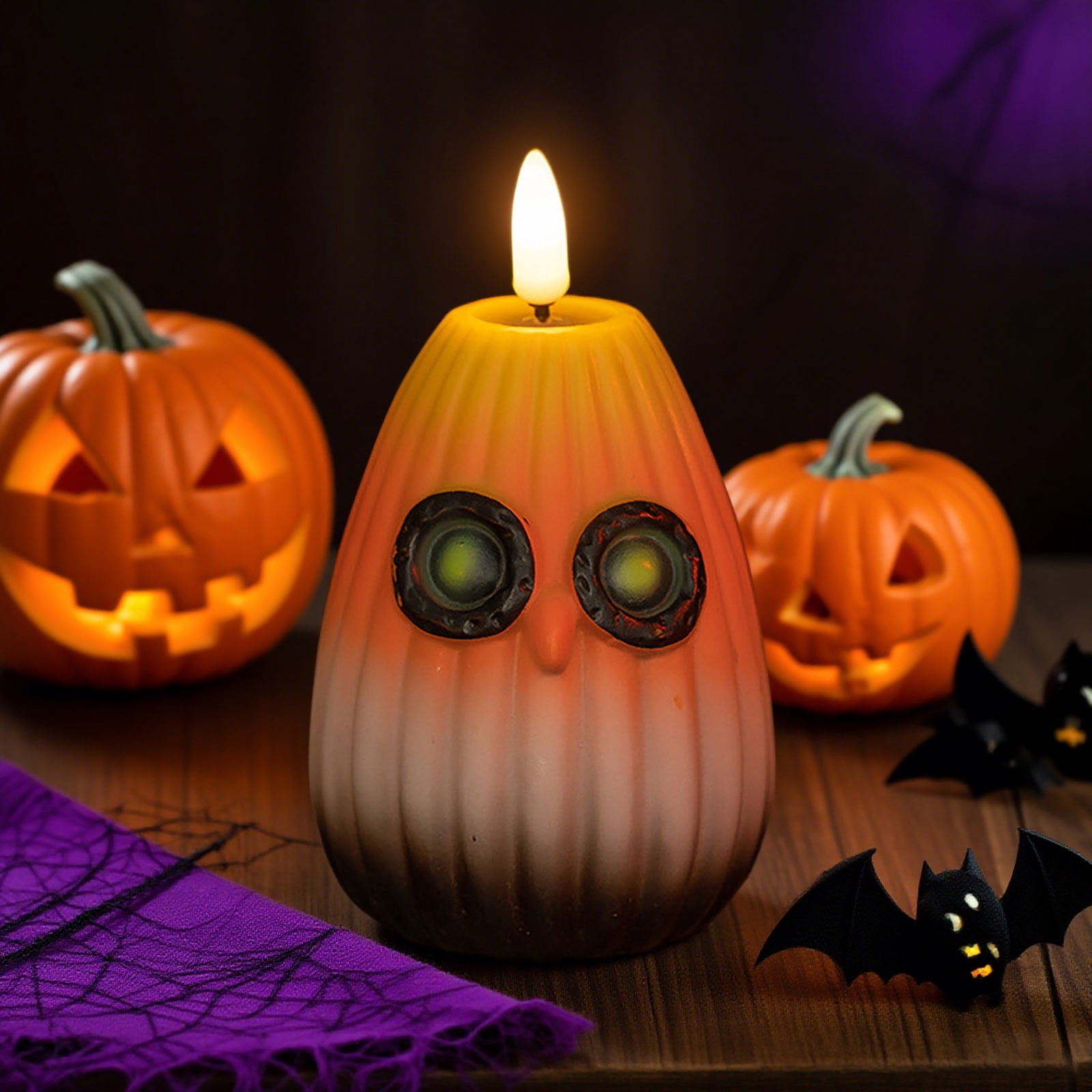 Halloween Owl Funny LED Glowing Night Light Shopping Mall Bar Party ...