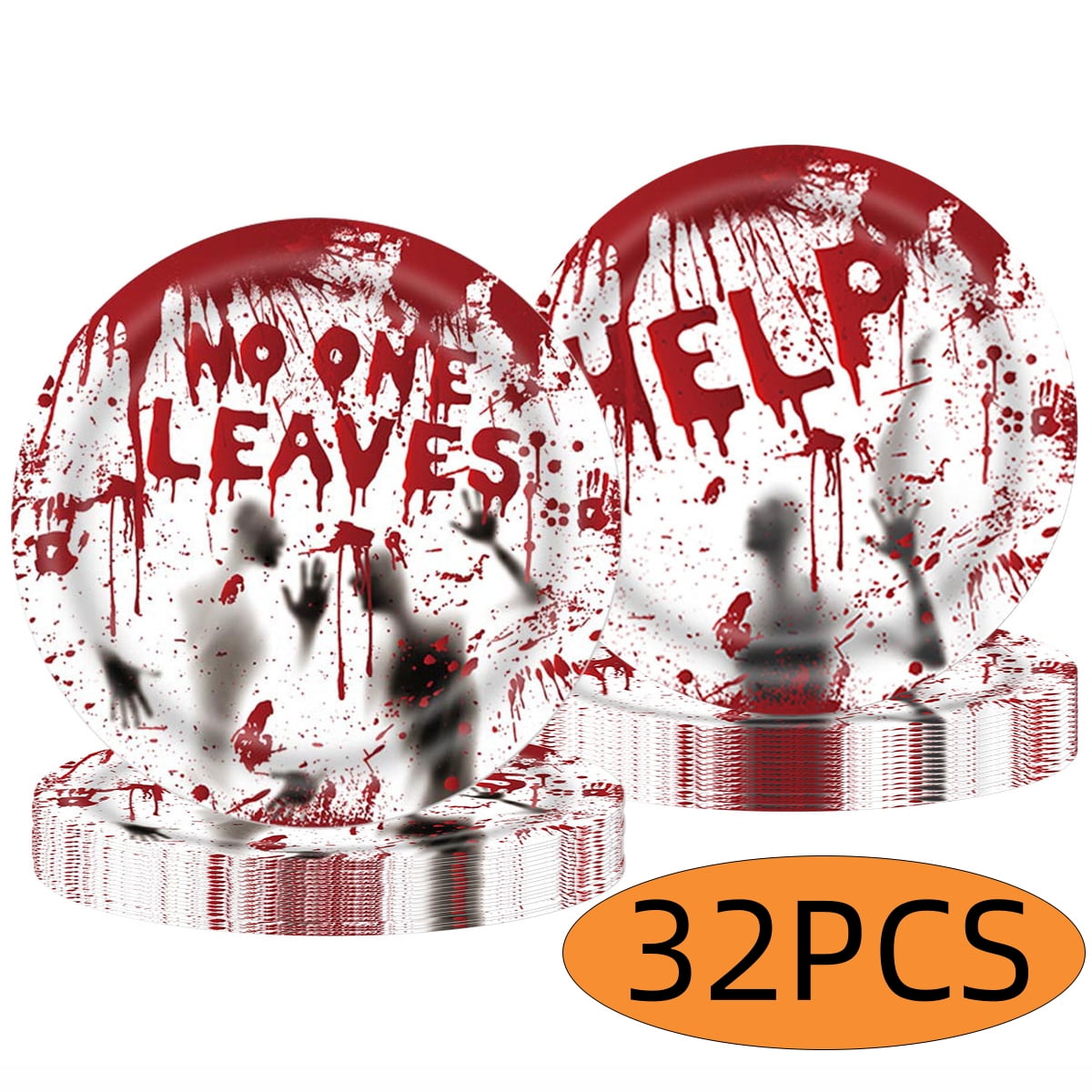 Halloween Paper Plates for Halloween Party Decoration Disposable ...