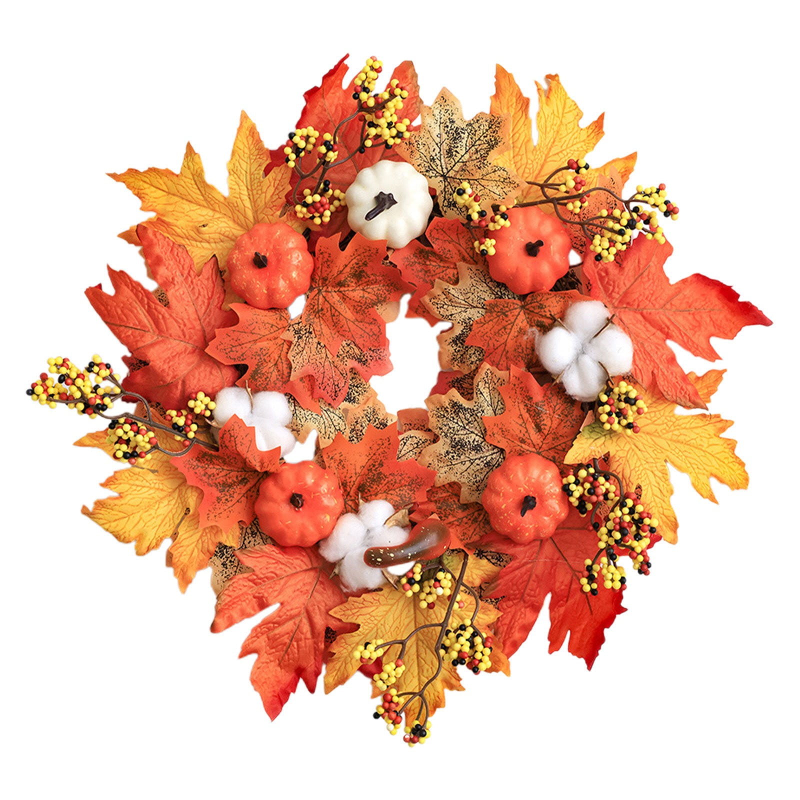 Halloween Party Balloon Festival Garland Fall Pumpkin Wreath Pillar ...