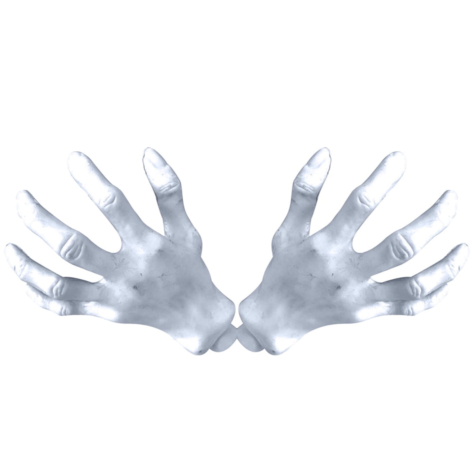 Halloween Party Decorations, 2-Piece Realistic Plastic Fake Hands Set ...