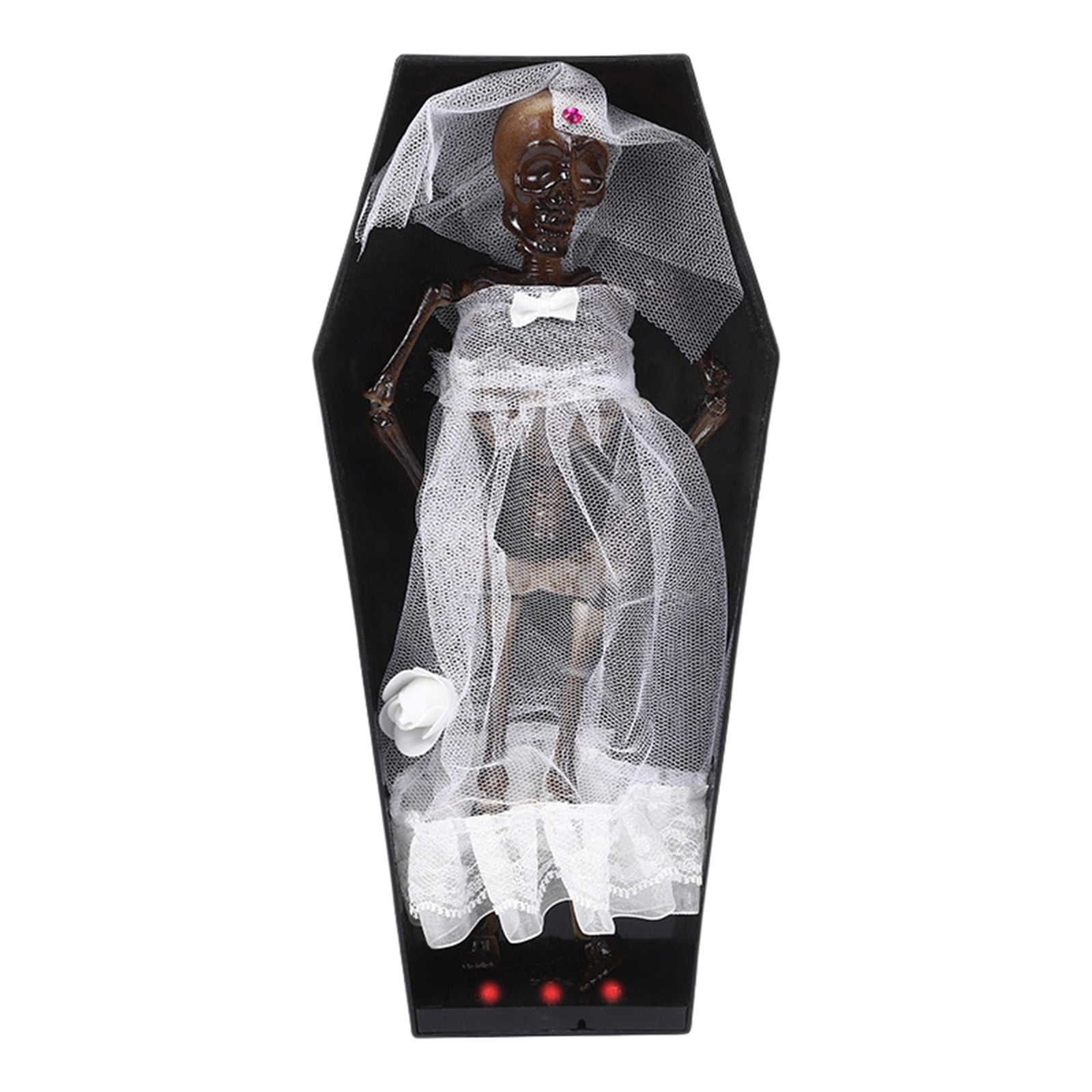 Halloween Party Decorations Dancing Skeleton Coffin Props for Events ...