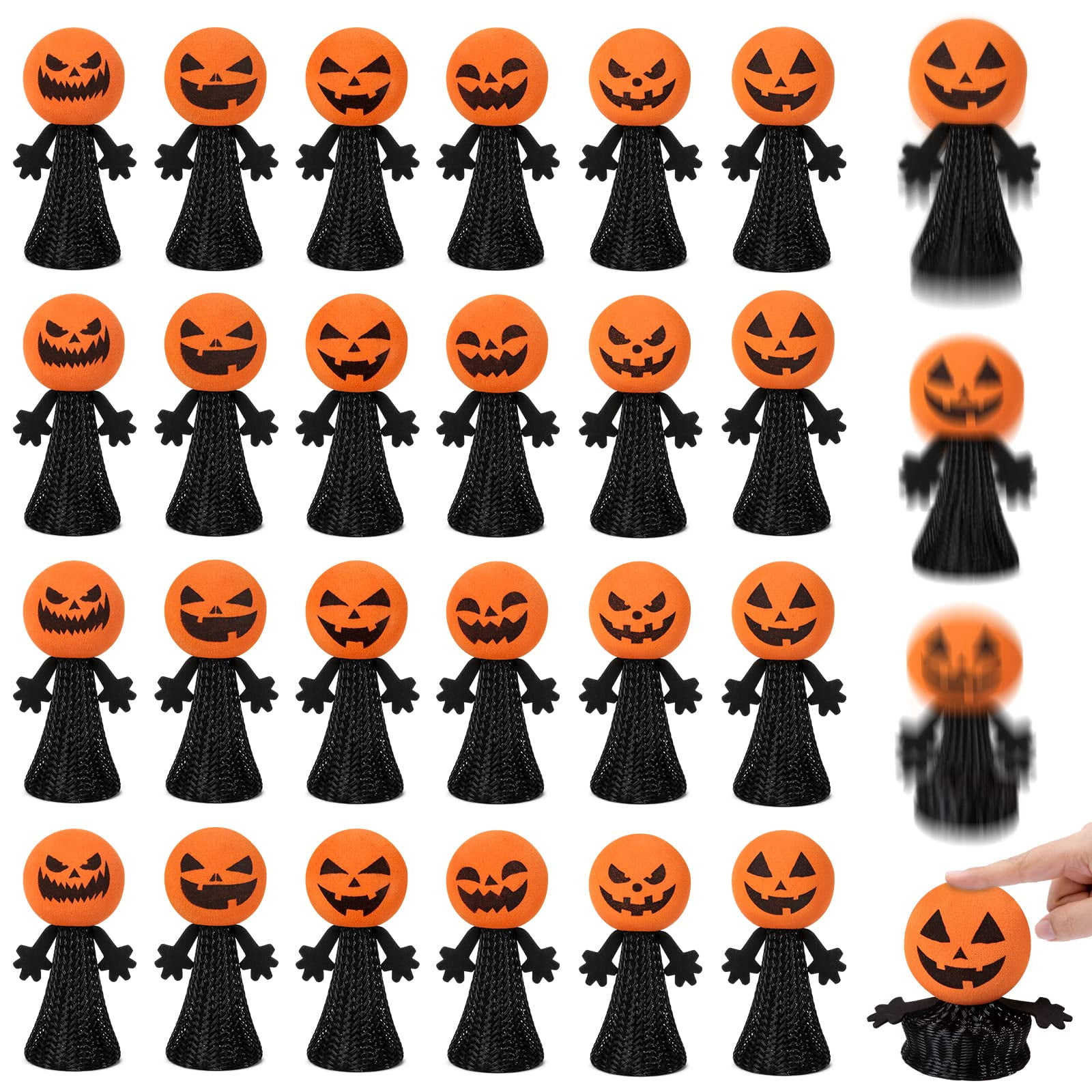 Halloween Party Favors Toys for Kids Girls Boys - 24 Pcs Jumping Popper ...