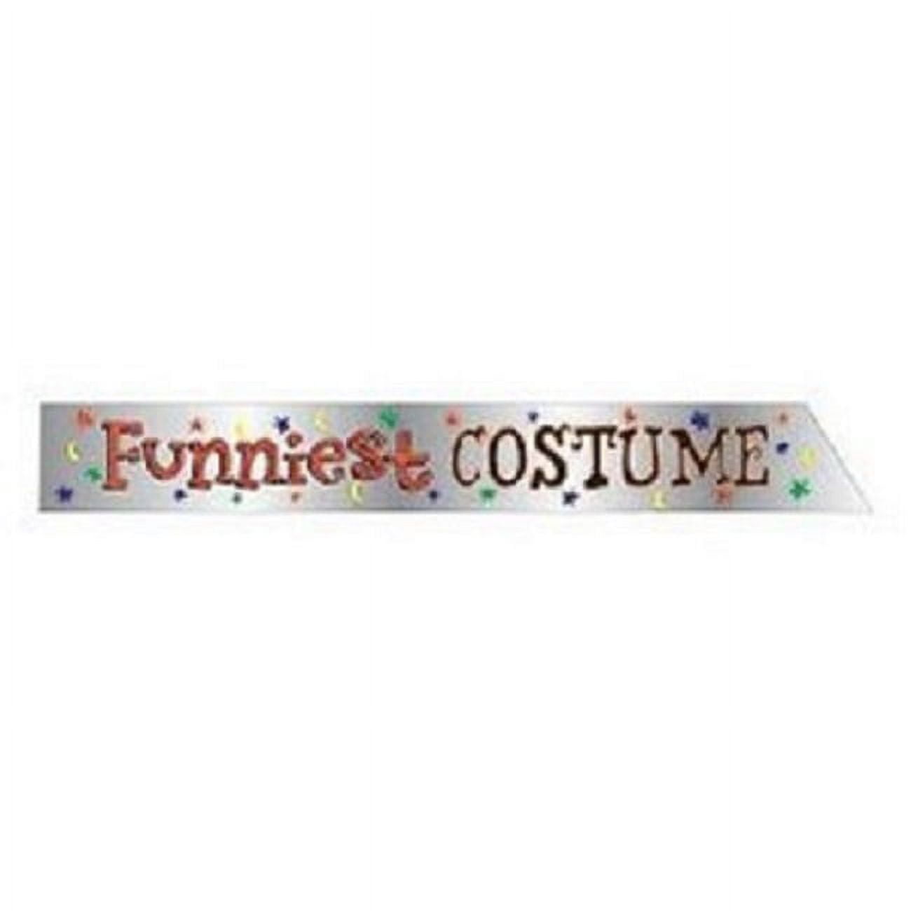 Halloween Party Funniest Costume Award Sash Foil Prize - Walmart.com