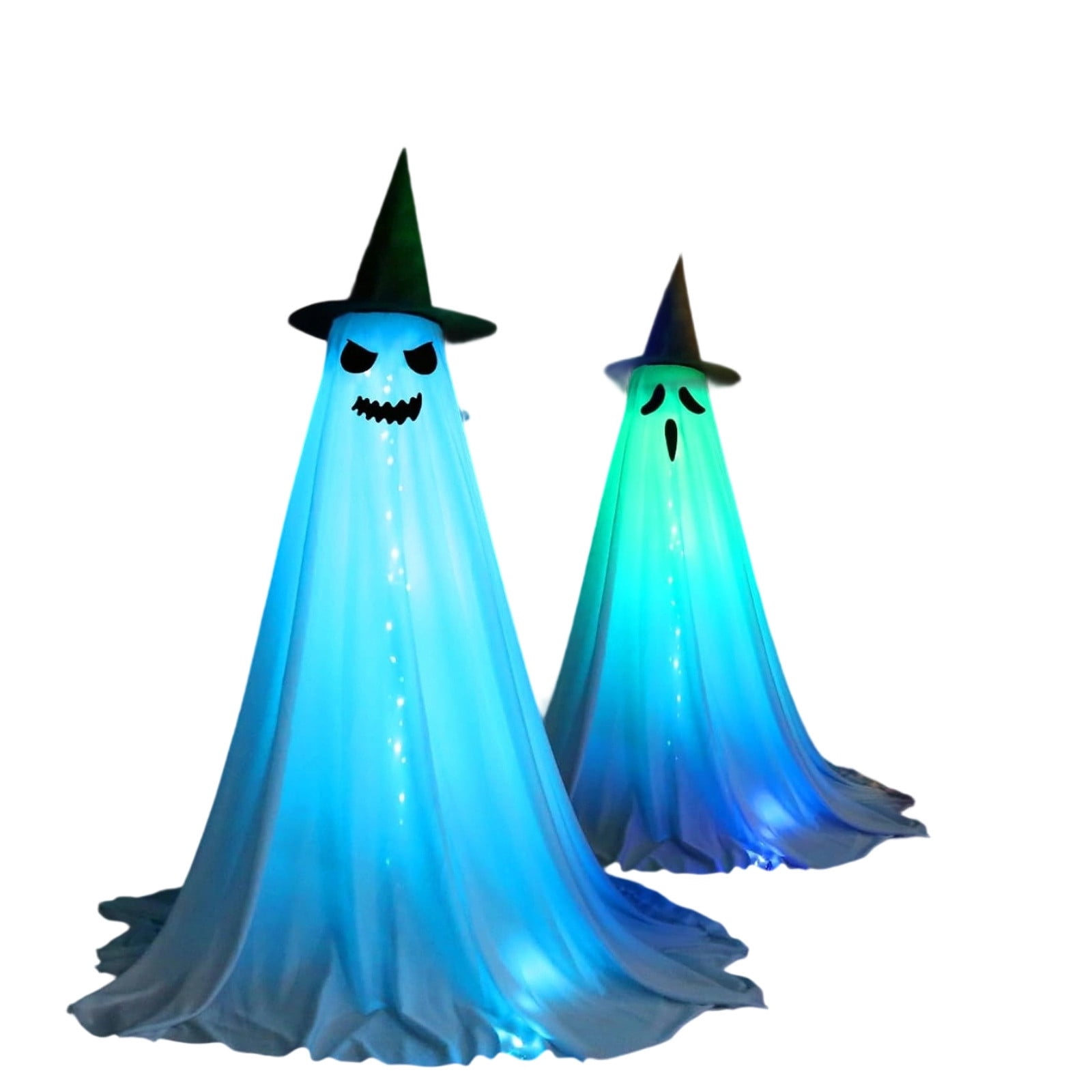 Halloween Party, Ghost & Pumpkin Decor With Remote Control String ...