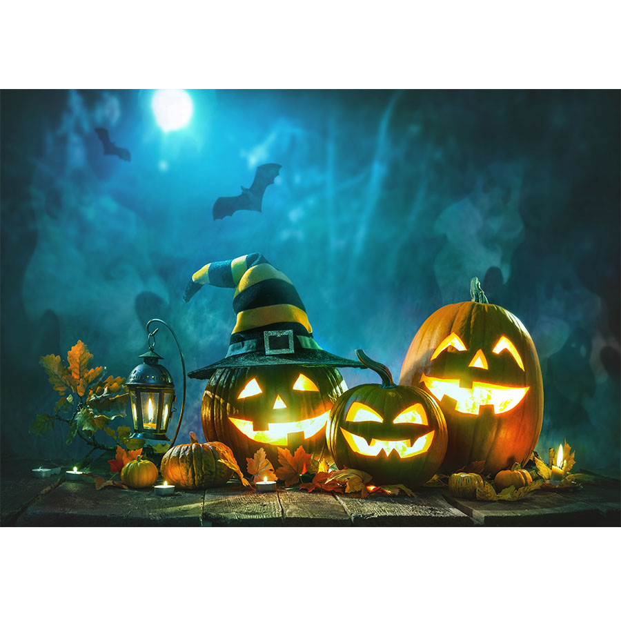 Halloween Party Photography Background Shadow Terror Zombie Scene ...