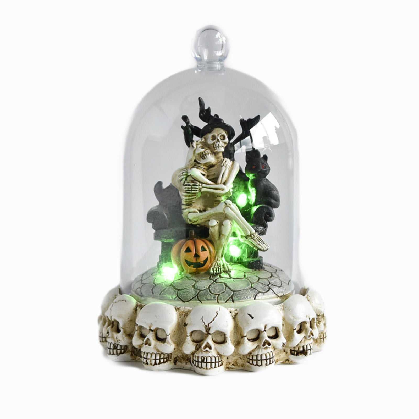 Halloween Party, Skeleton Figurine, Gothic Couple Sculpture For Indoor ...