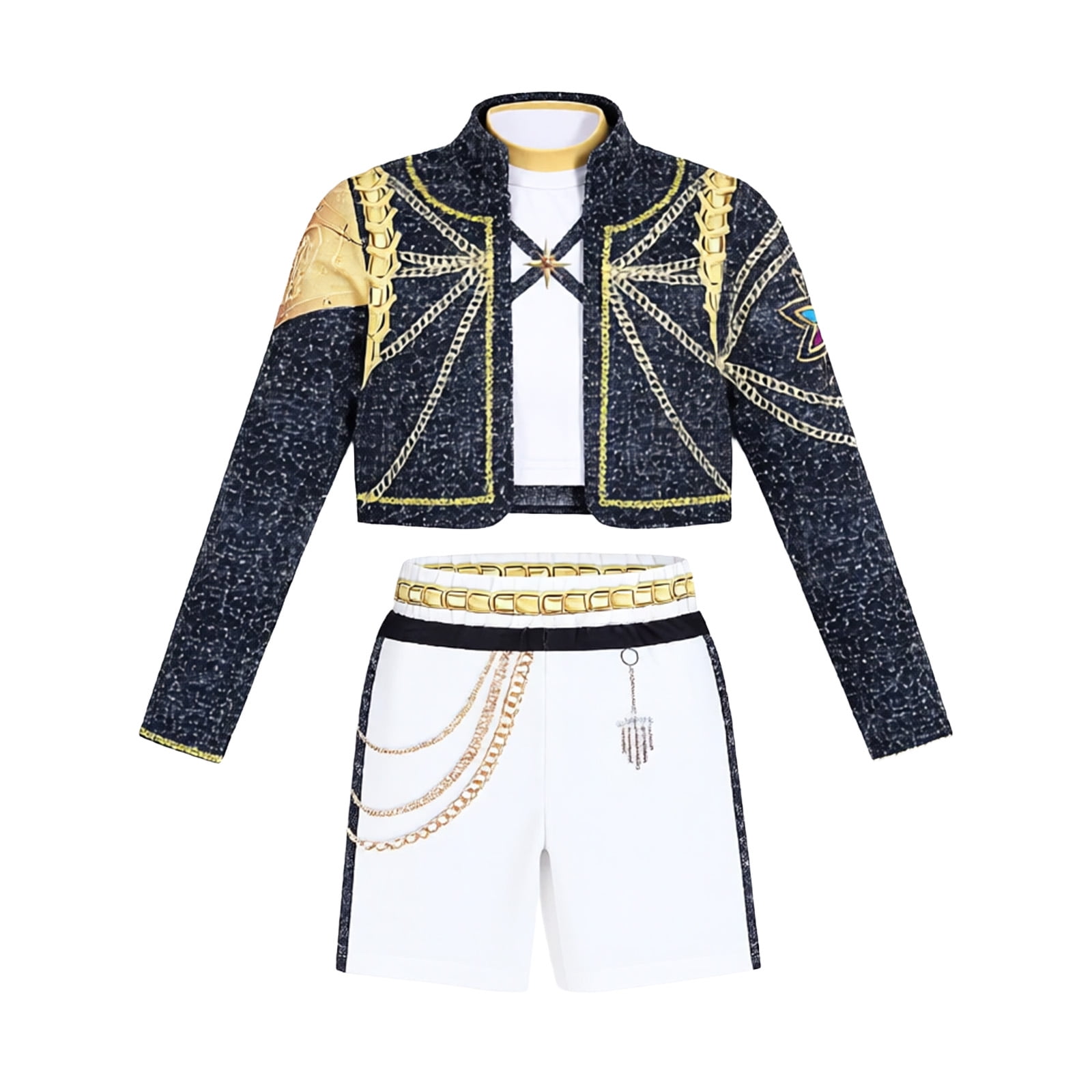 Halloween Party Stage Clothes -Costumes Singer Embroidery Set,Coat Top ...