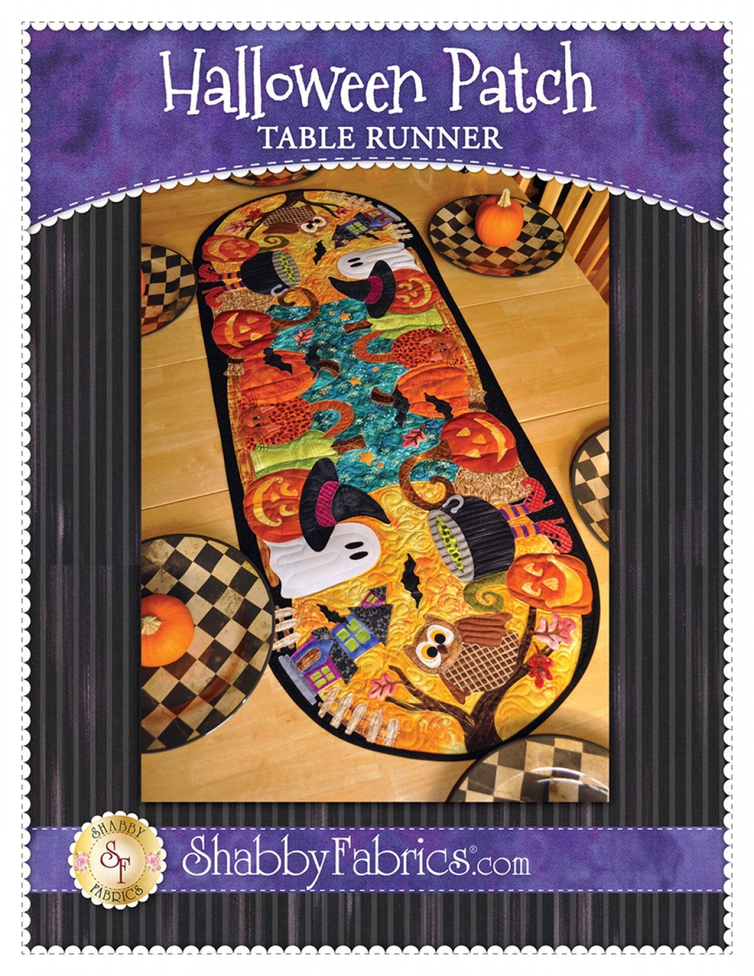 Halloween Patch Table Runner - Walmart.com