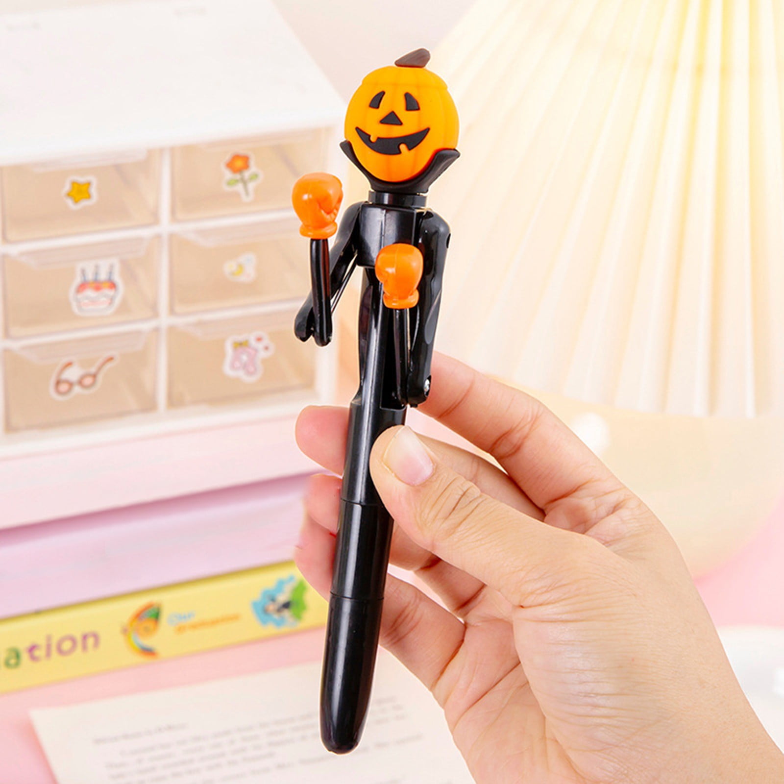 Halloween Pen HZHGAV 3 Pack Creative Stress Boxing Pen Blue Perfect for ...