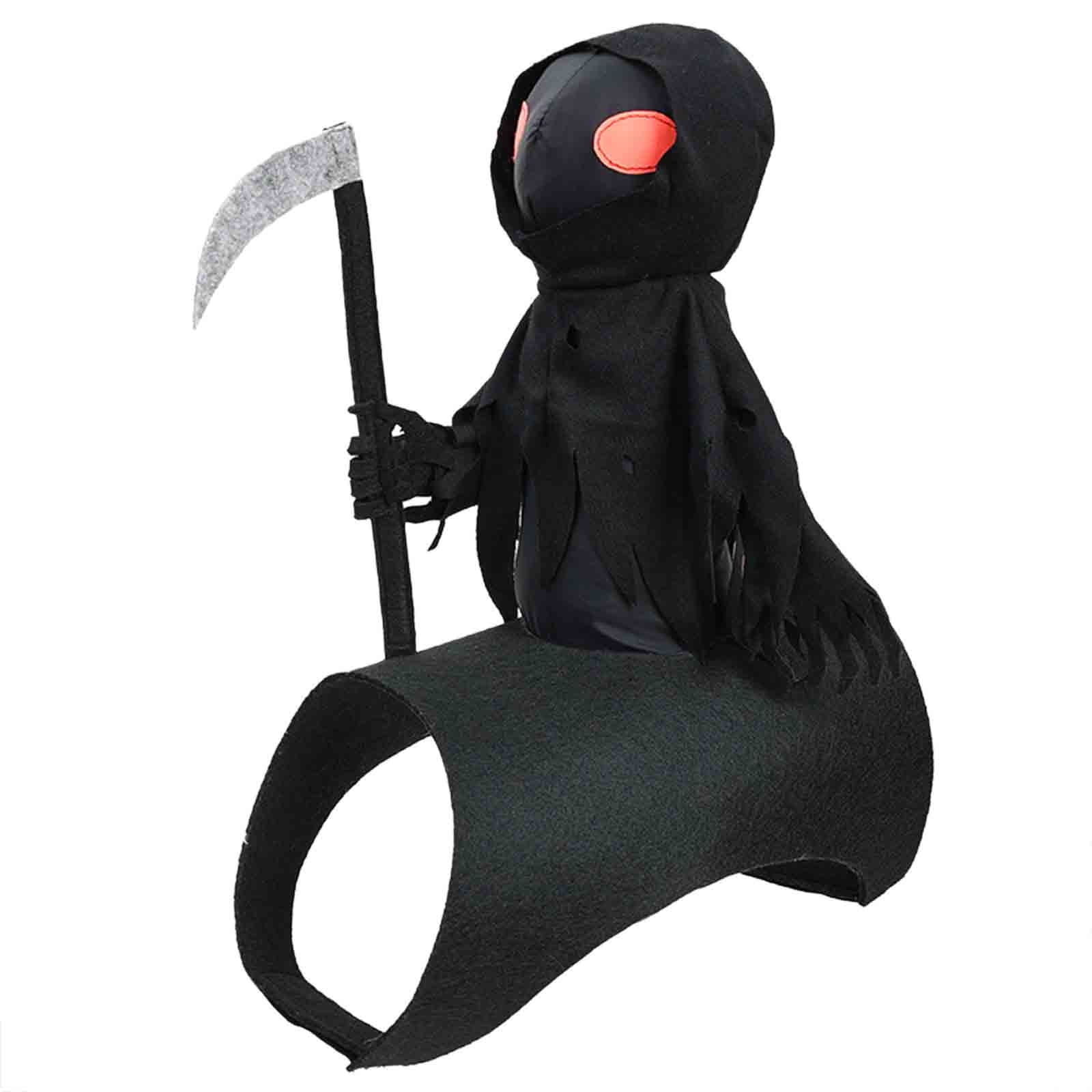 Halloween Pet , Adjustable Holiday Pet , Halloween Grim Reaper for ...