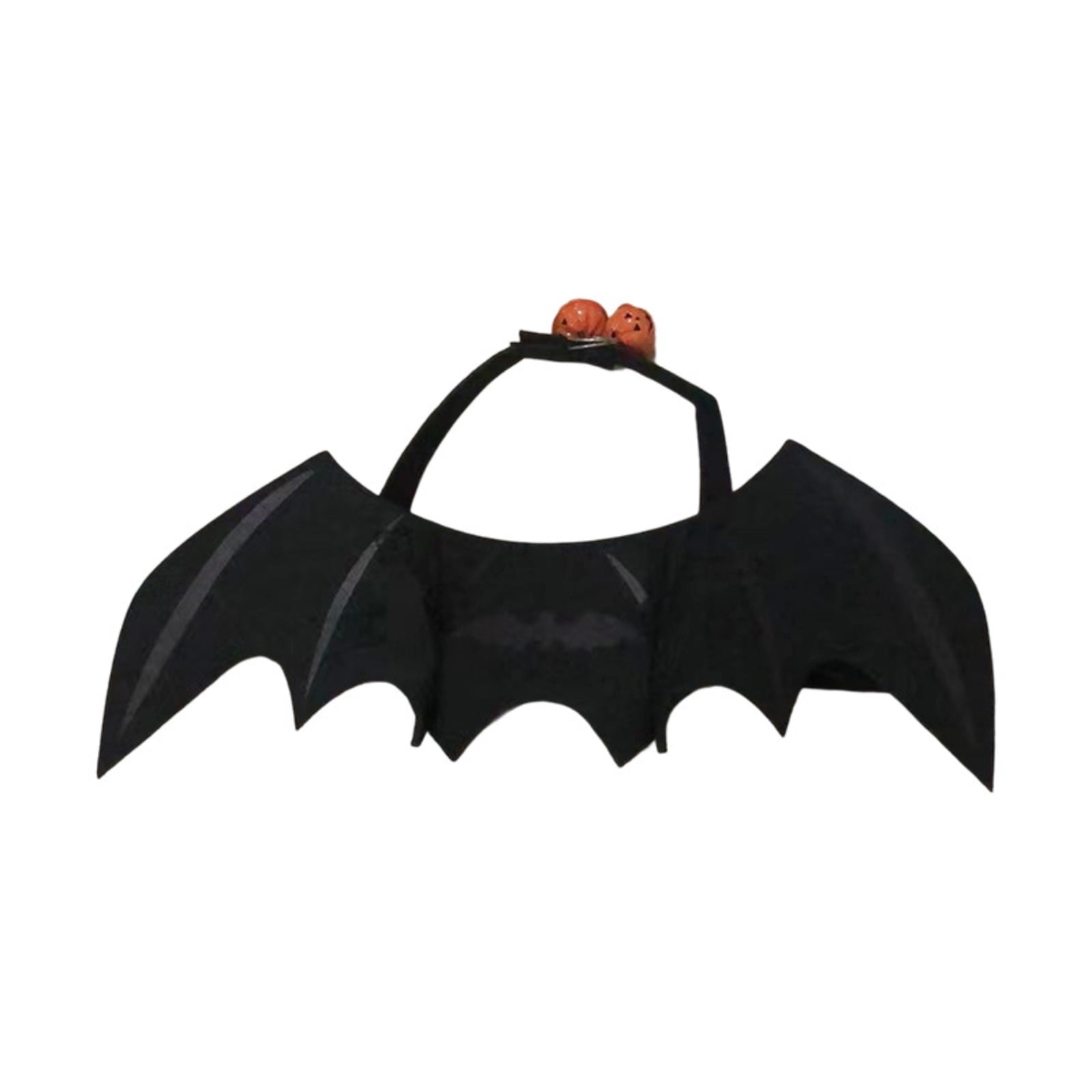 Halloween Pet Costume - Bat Wings and Adjustable Bell Style Chest Strap ...
