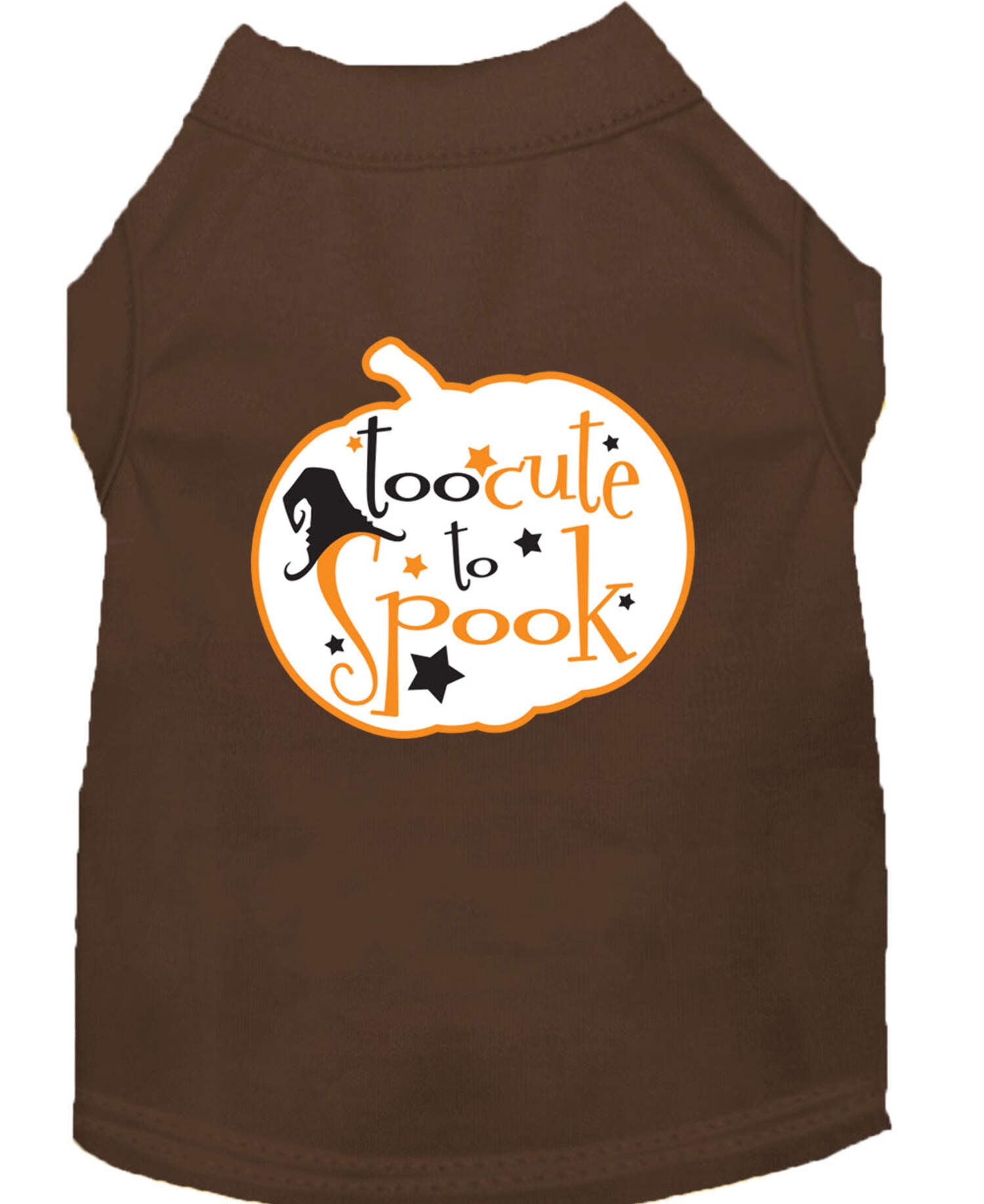 Halloween Pet Dog Cat Shirt Screen Printed, "Too Cute To Spook ...