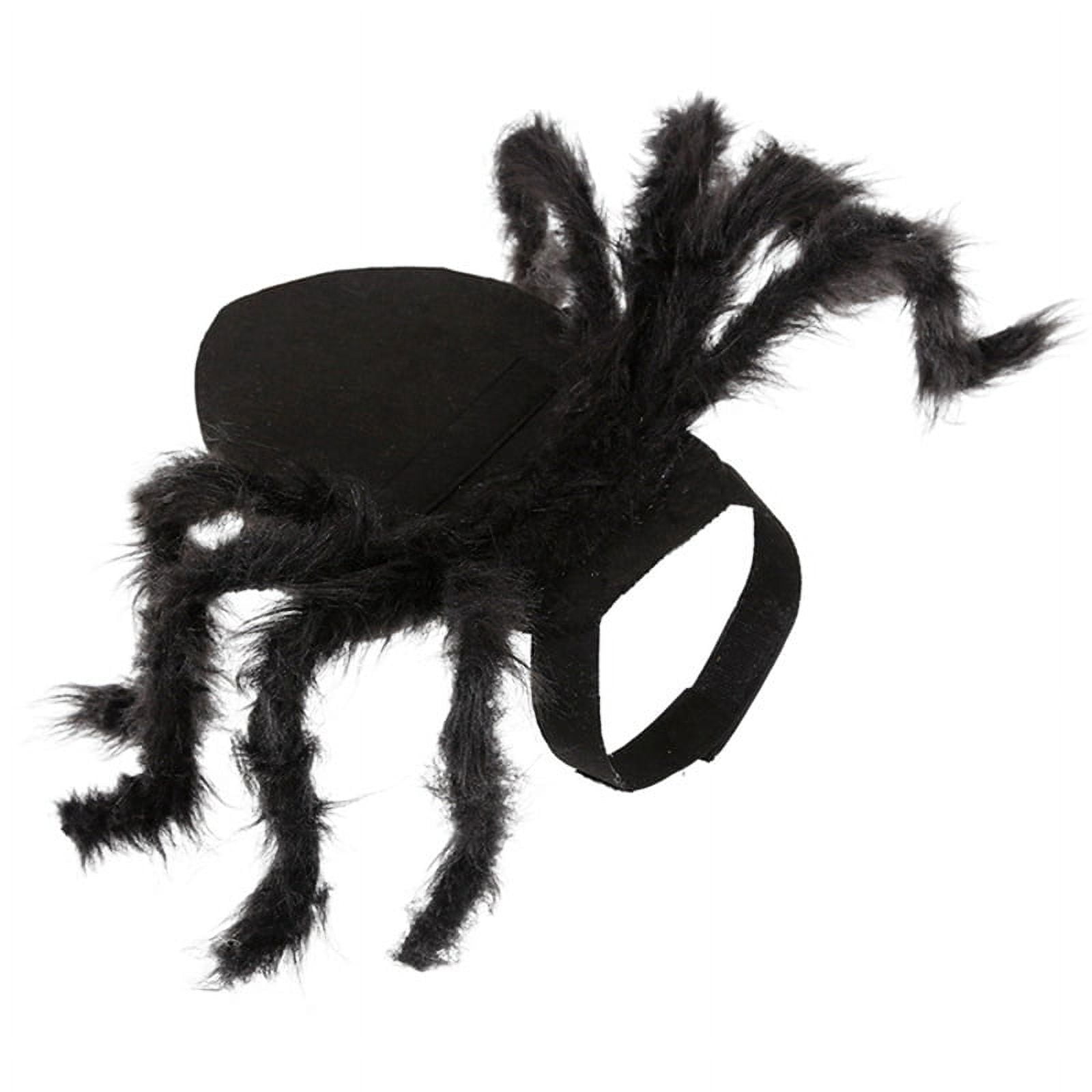 Halloween Pet Spider Clothes Simulation Black Spider Puppy Cosplay ...