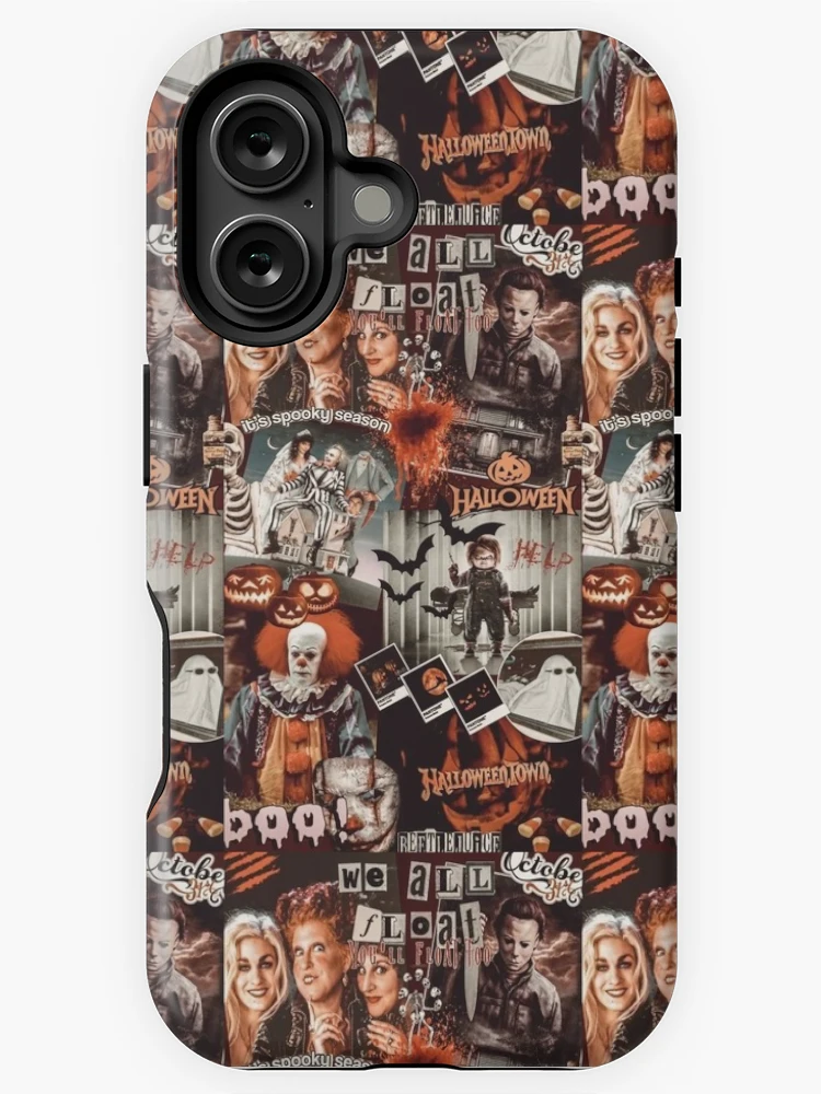Halloween Phone Case Spooky Pumpkins Ghosts Bats Cute Autumn Fun ...