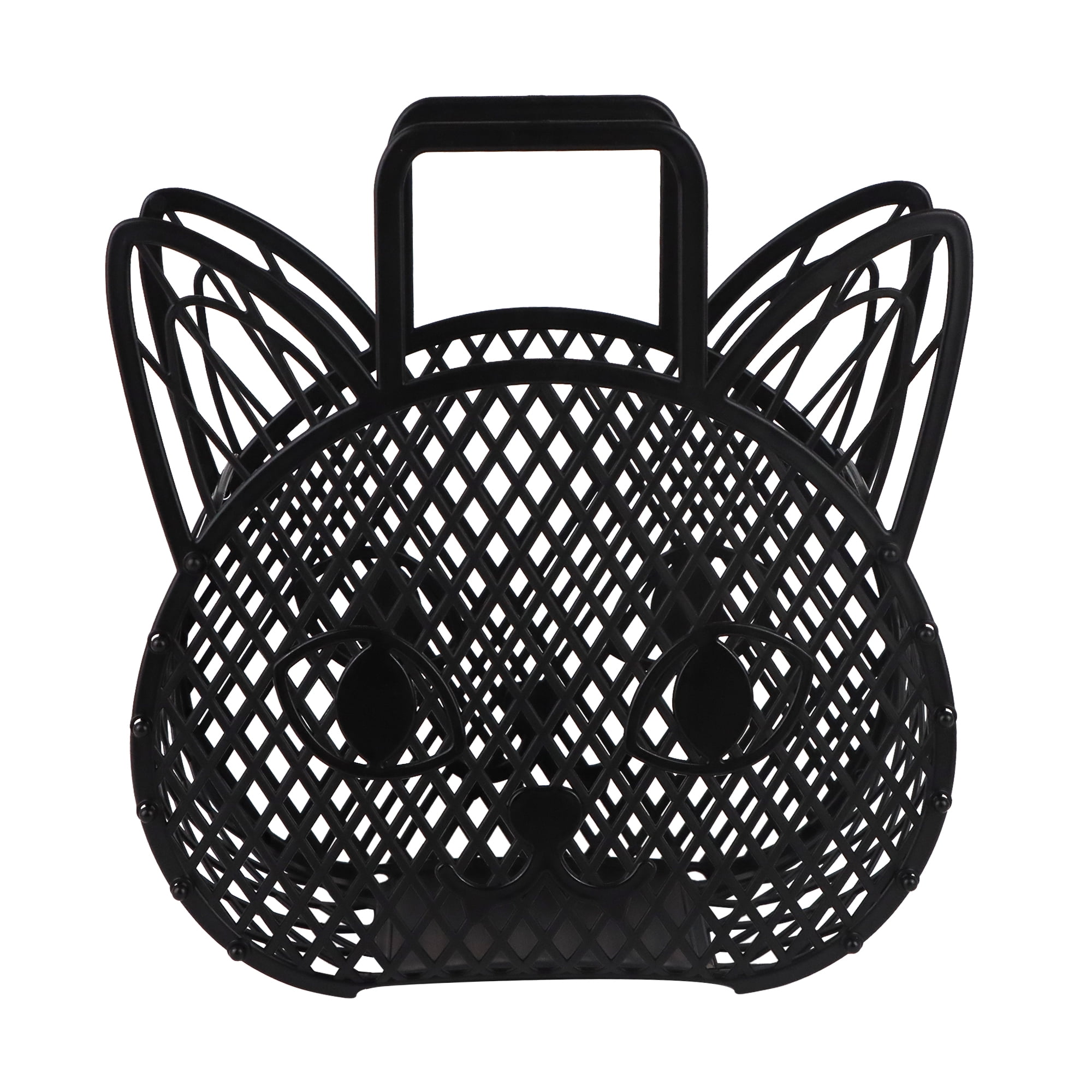 Halloween Plastic Black Cat Basket, by Way To Celebrate - Walmart.com