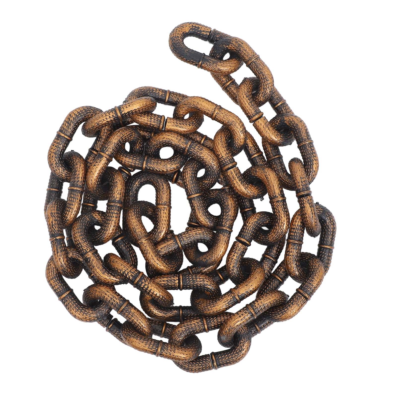 Halloween Plastic Chain Props Dog Cable Tie Out Cane Golden - Walmart.com