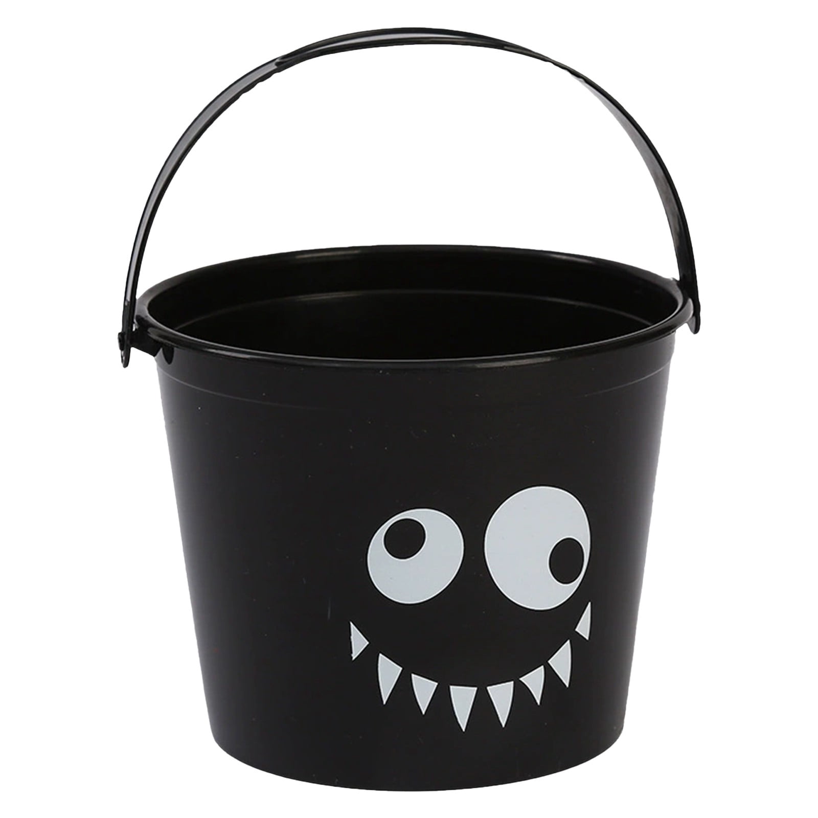 Halloween Plastic Pumpkin Bucket with Handle, 5.7x4.9 Inch Jack O ...
