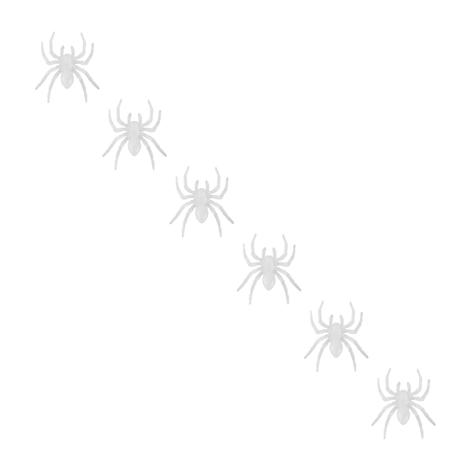 Halloween Plastic Spiders,Scary Realistic Mini Halloween Multicolor ...
