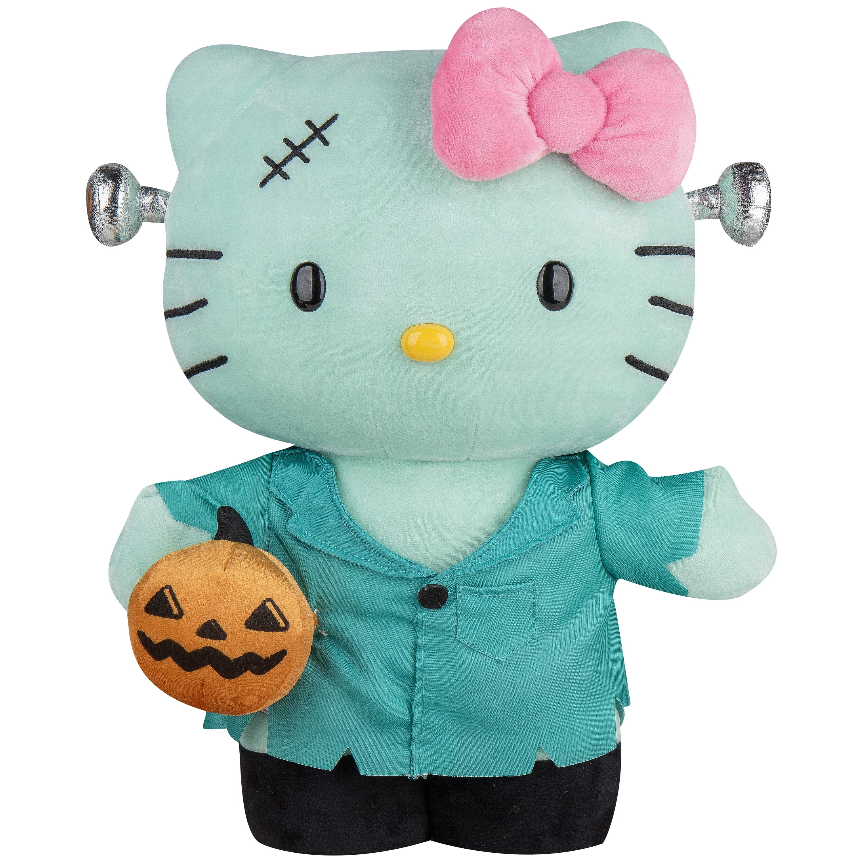 Halloween Hello Kitty Frankenstein Plush Door Greeter, 17.7IN - Walmart.com