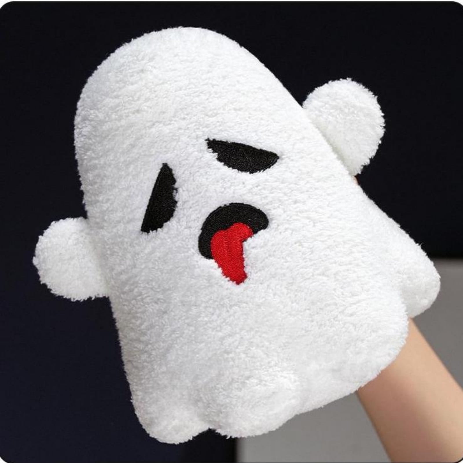 ‌Halloween Plush Toy - Spooky Ghost,Devil,Bat & Pumpkin - Soft Cuddly ...