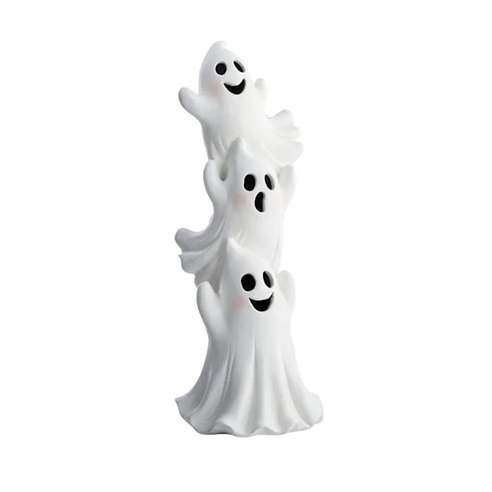 Halloween Polyresin Stacked Ghost Table Decor - Walmart.com