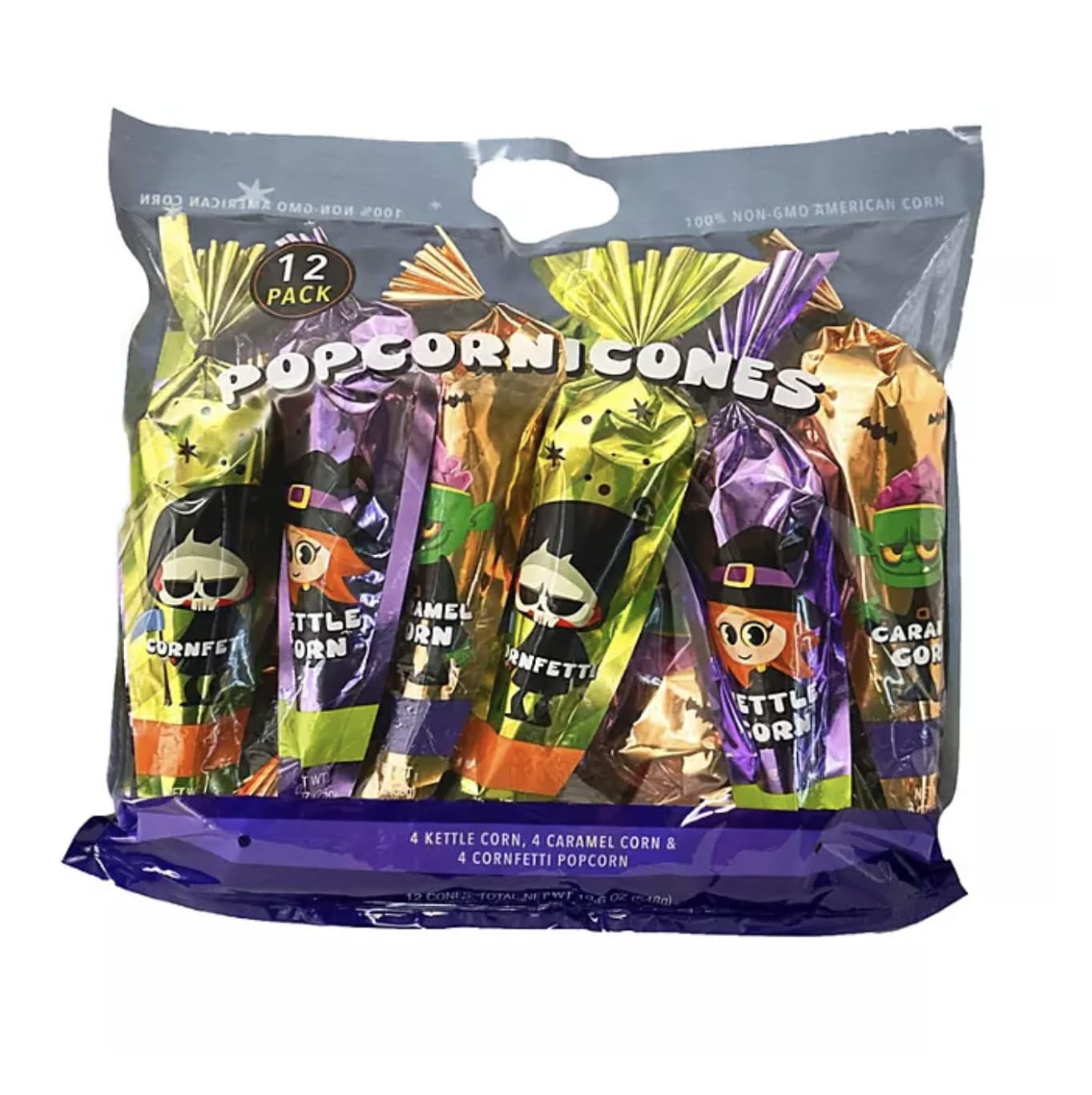 Halloween Popcorn Cones Gift, 12 pk. - Walmart.com