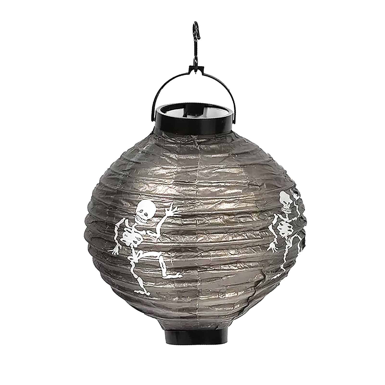 Halloween Portable Lantern Bat/Skeleton/Spider/Pumpkin Print Glowing ...